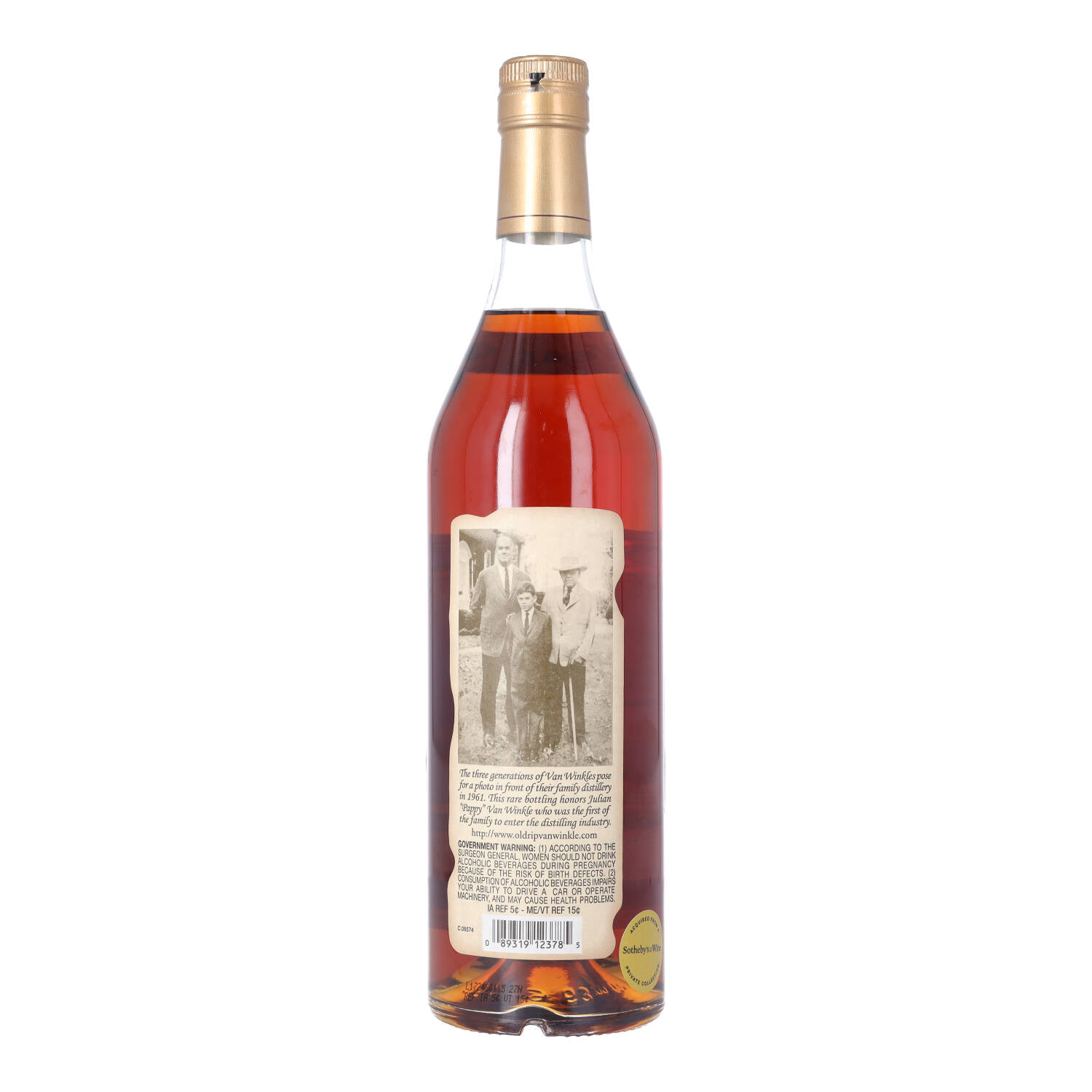 Pappy Van Winkle's 23 Year Old Family Reserve 95.6 proof NV (1 BT75 ...