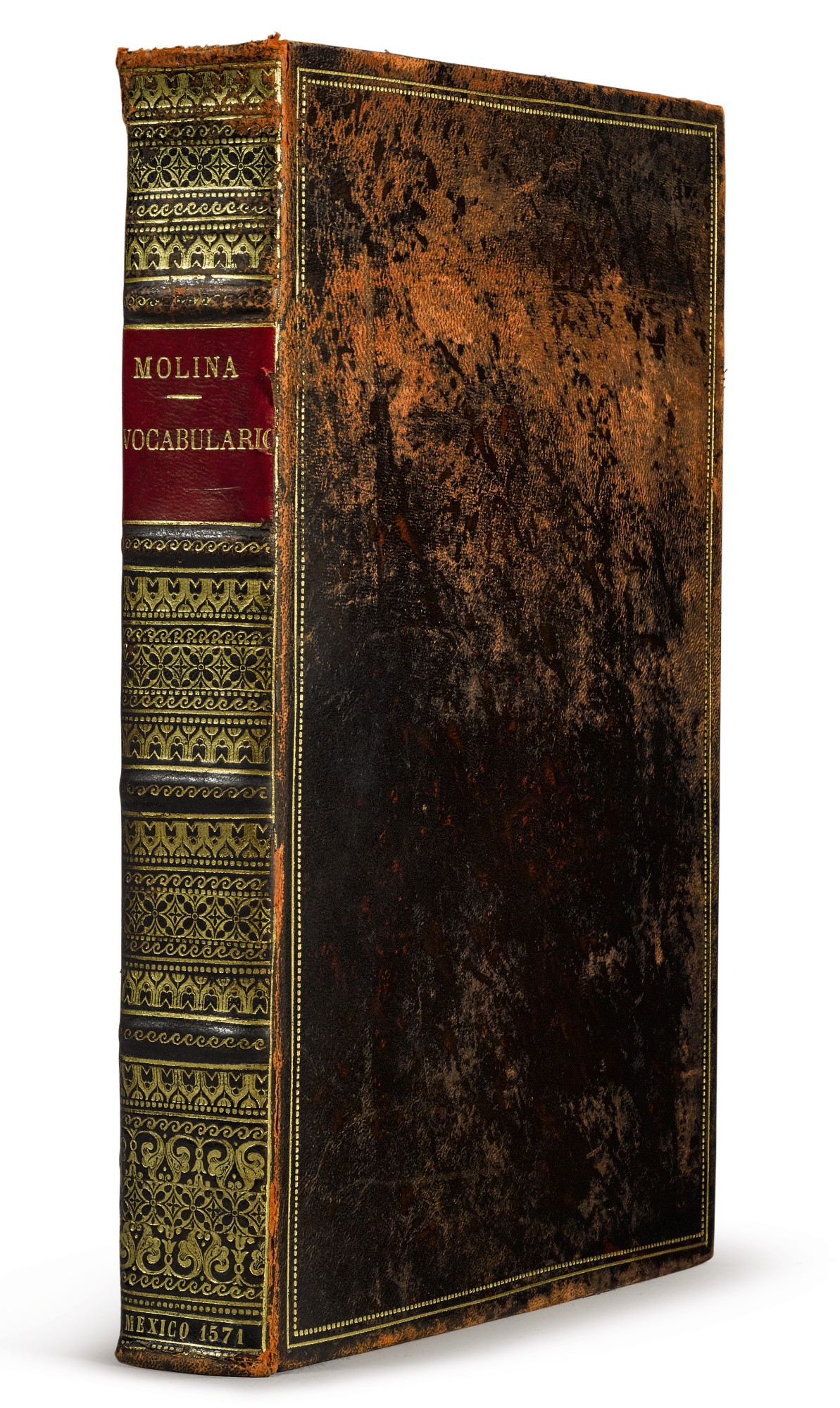 [MEXICAN INCUNABLE] Vocabulario de Alonso Molina. México, Antonio de ...
