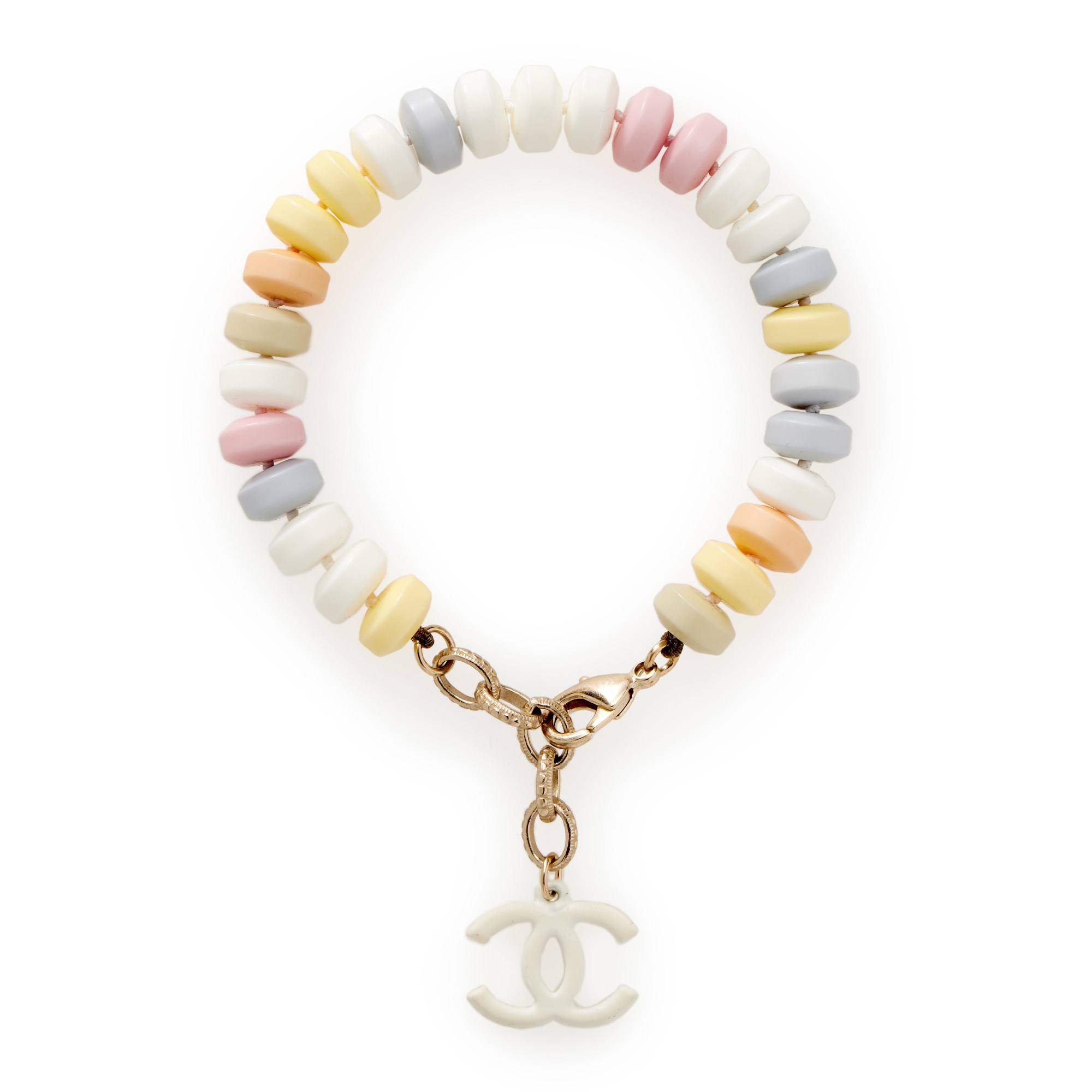 Chanel Multicolor Resin CC Candy Supermarket Sweetie Bracelet, 2014 ...