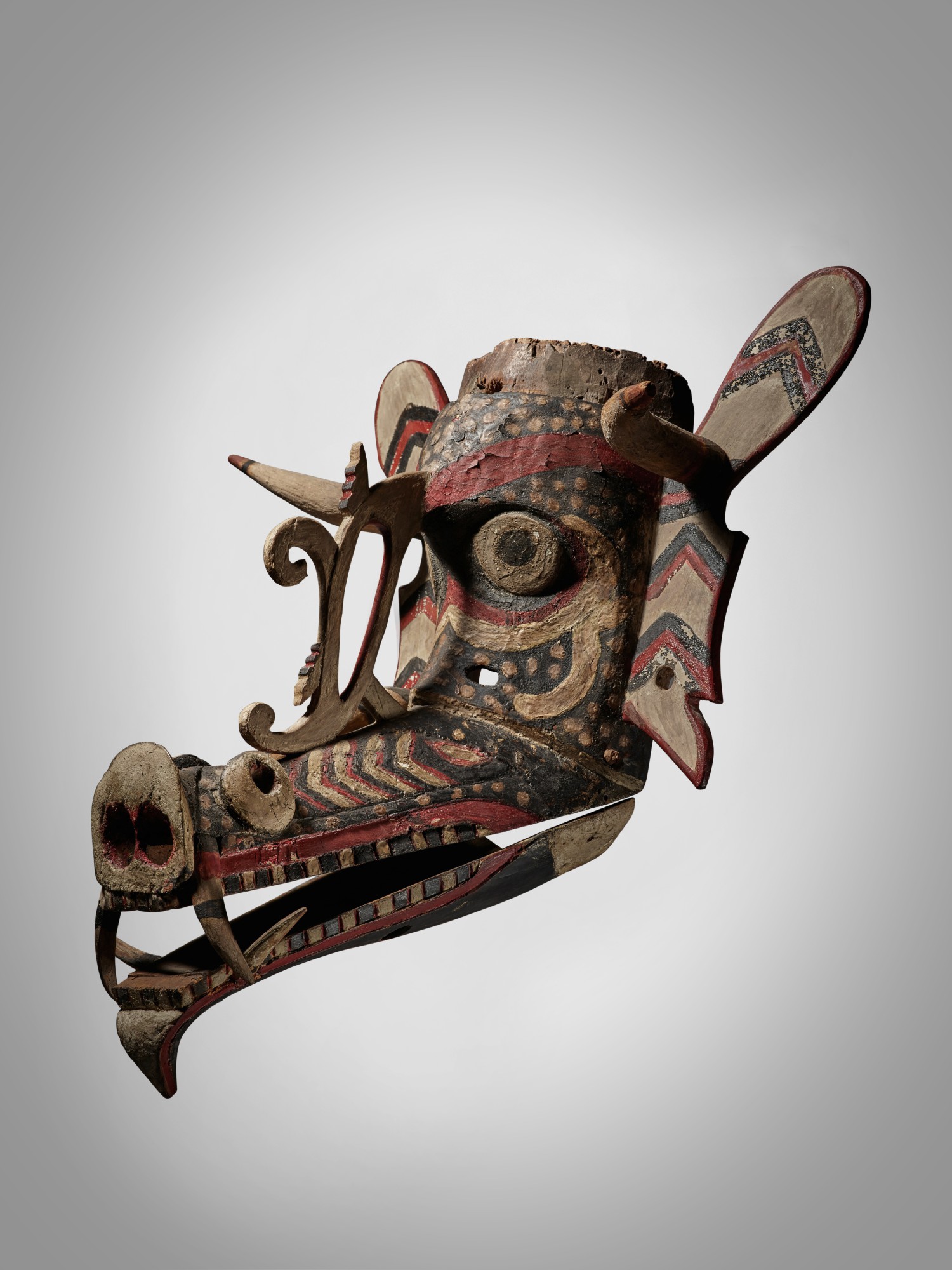 Dayak Mask, Kalimantan, Indonesia | Sculpture from the Collection of ...