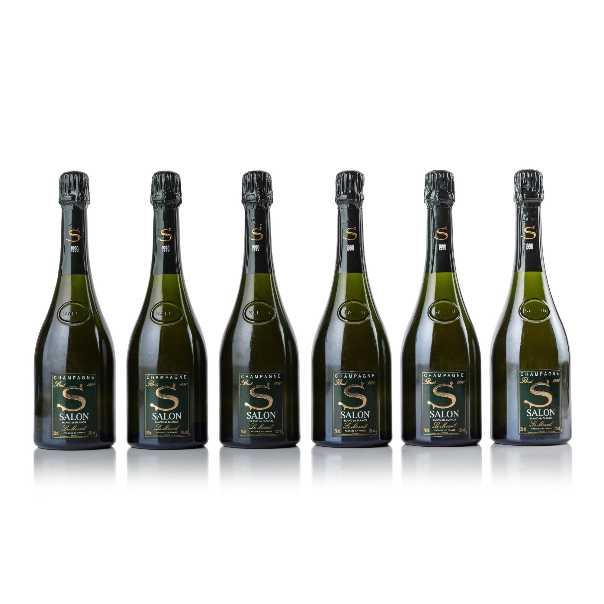 Salon Le Mesnil, Blanc de Blancs 1990 (6 BT) | Spectacular Cellars from ...