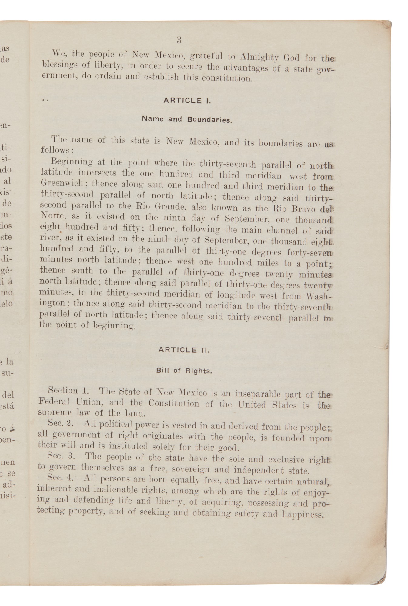 New Mexico | The first constitution published after New Mexico gained ...