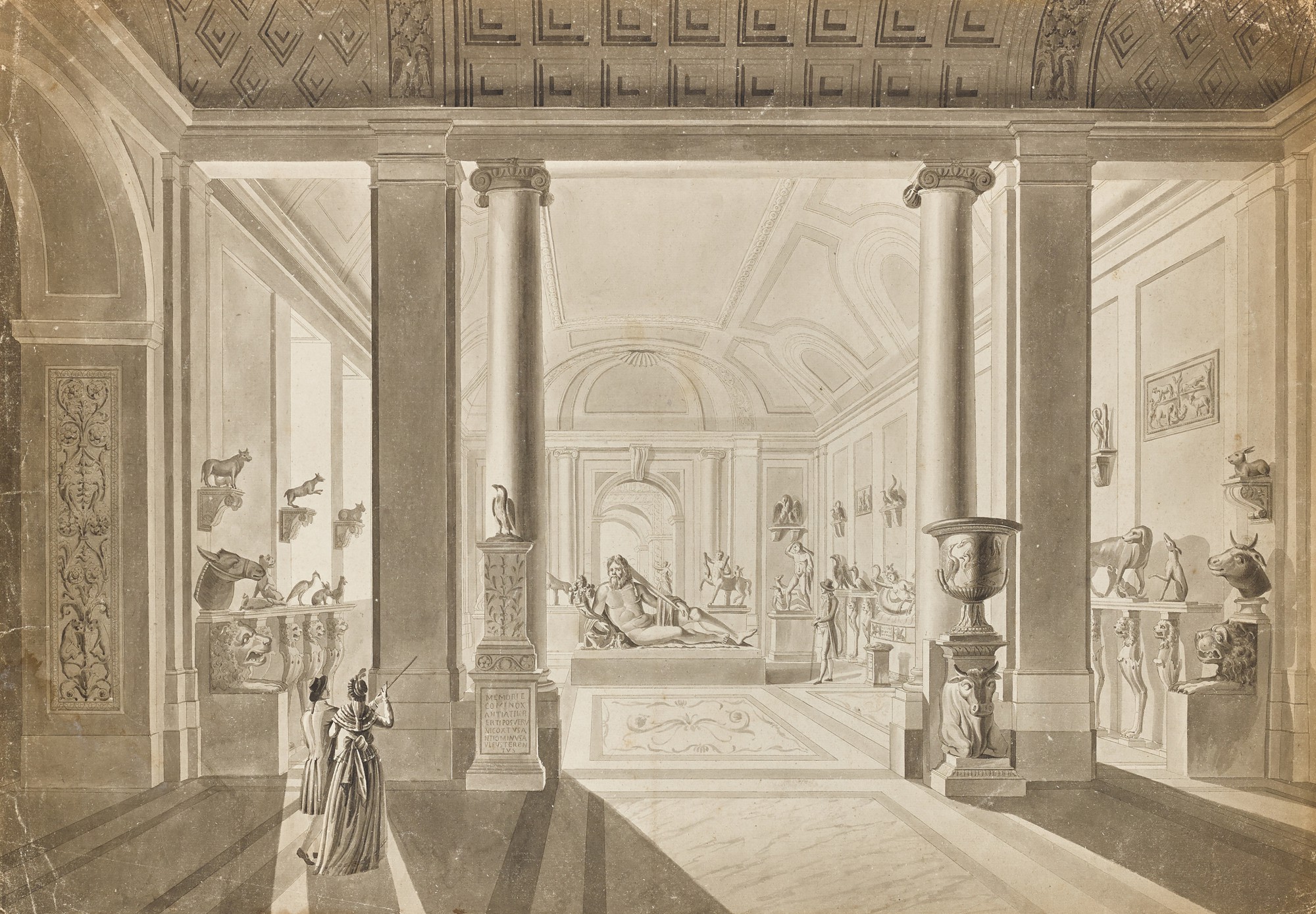 Fourteen Views of the Museo Pio-Clementino, Rome | Town & Country: A ...