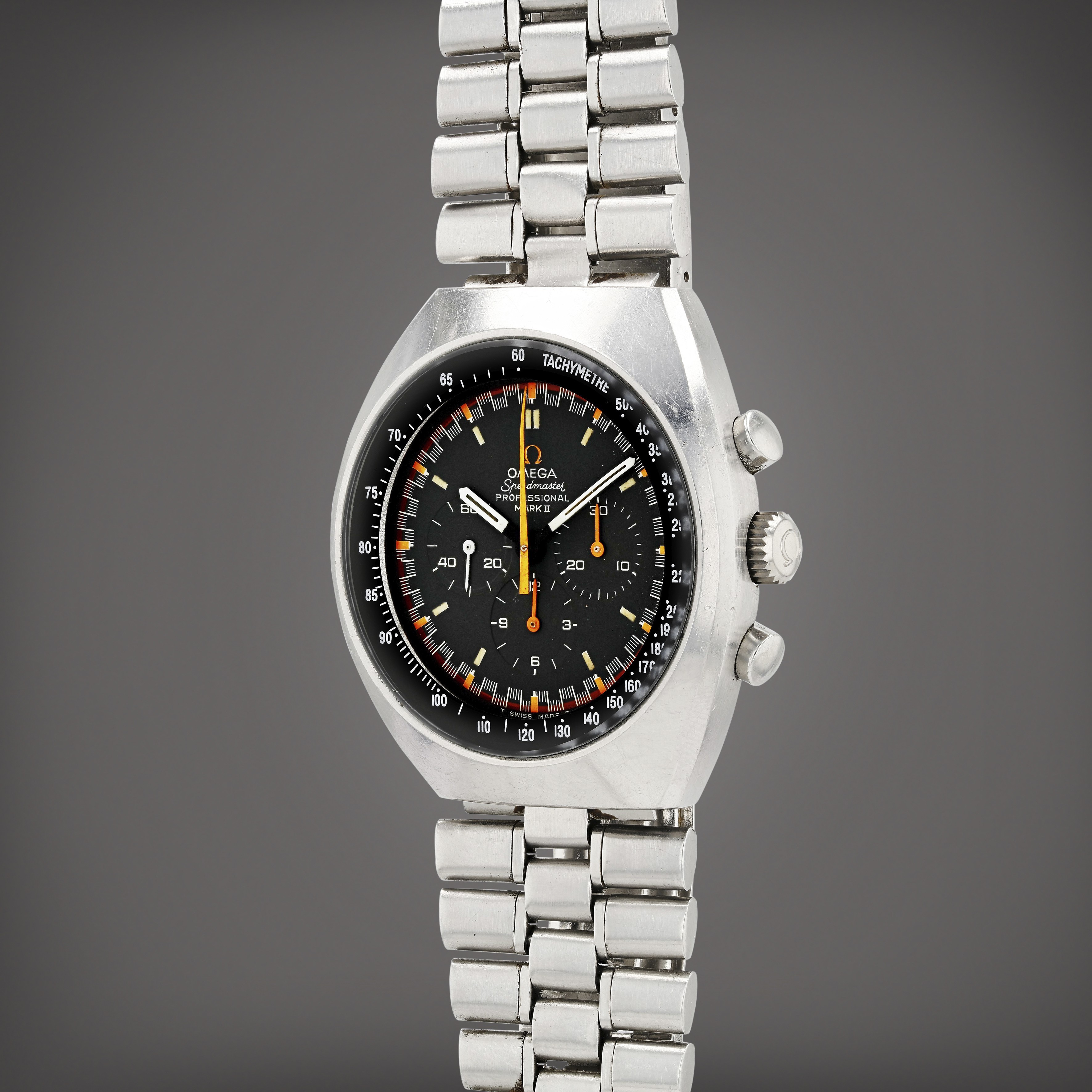 'Racing dial' Speedmaster Mark II, reference 145'014 Montre bracelet en ...