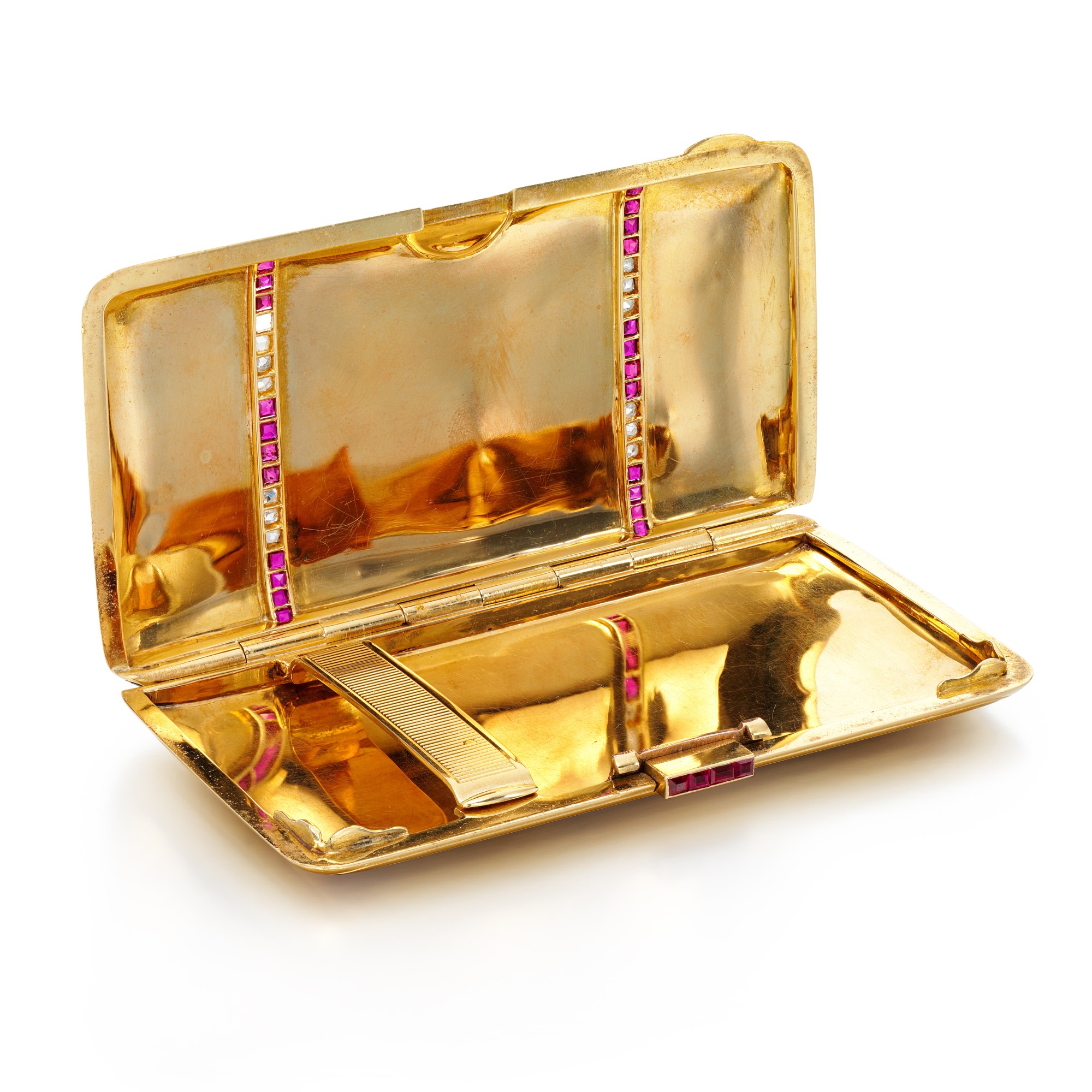 Ruby and diamond cigarette case, circa 1910 | Royal & Noble | 2021 ...