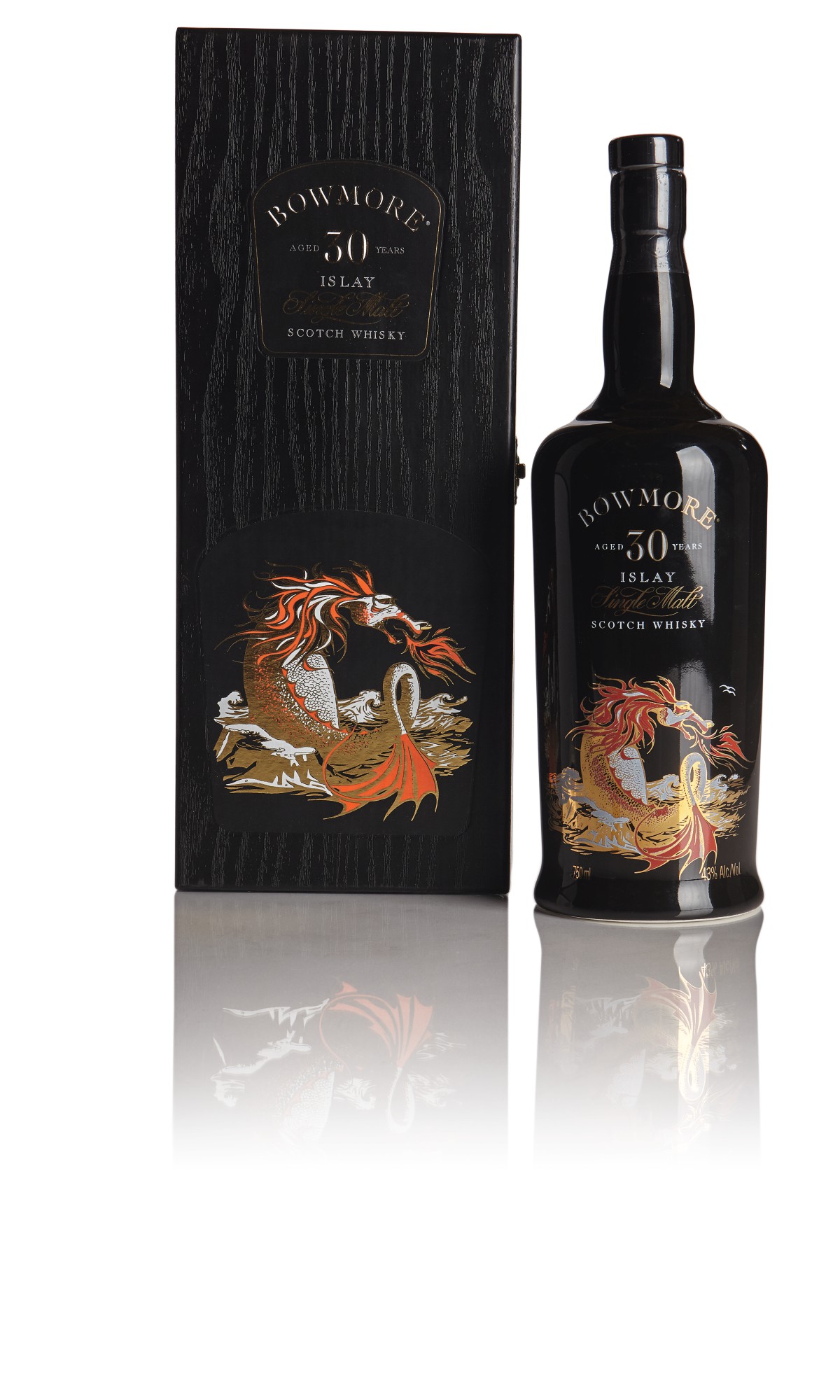 BOWMORE CERAMIC DRAGON 30 YEAR OLD 43.0 ABV NV | The Ultimate Whisky ...
