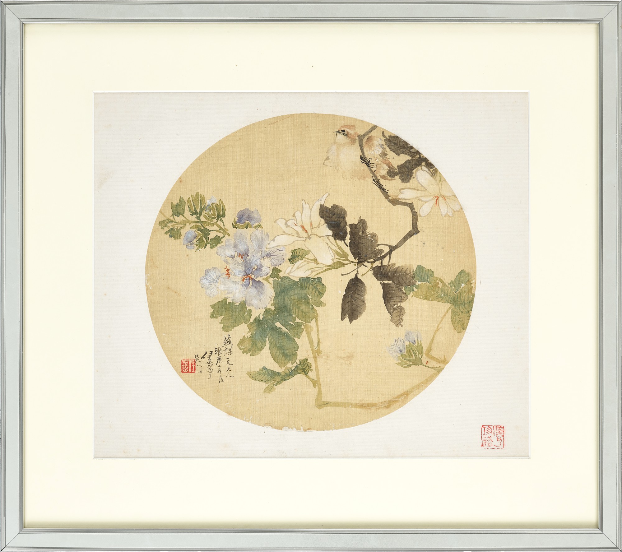 Ren Xiong; Ren Xun, Ren Yi, Ren Yu 任熊、任薰、任頤、任預| Flower and Birds ...