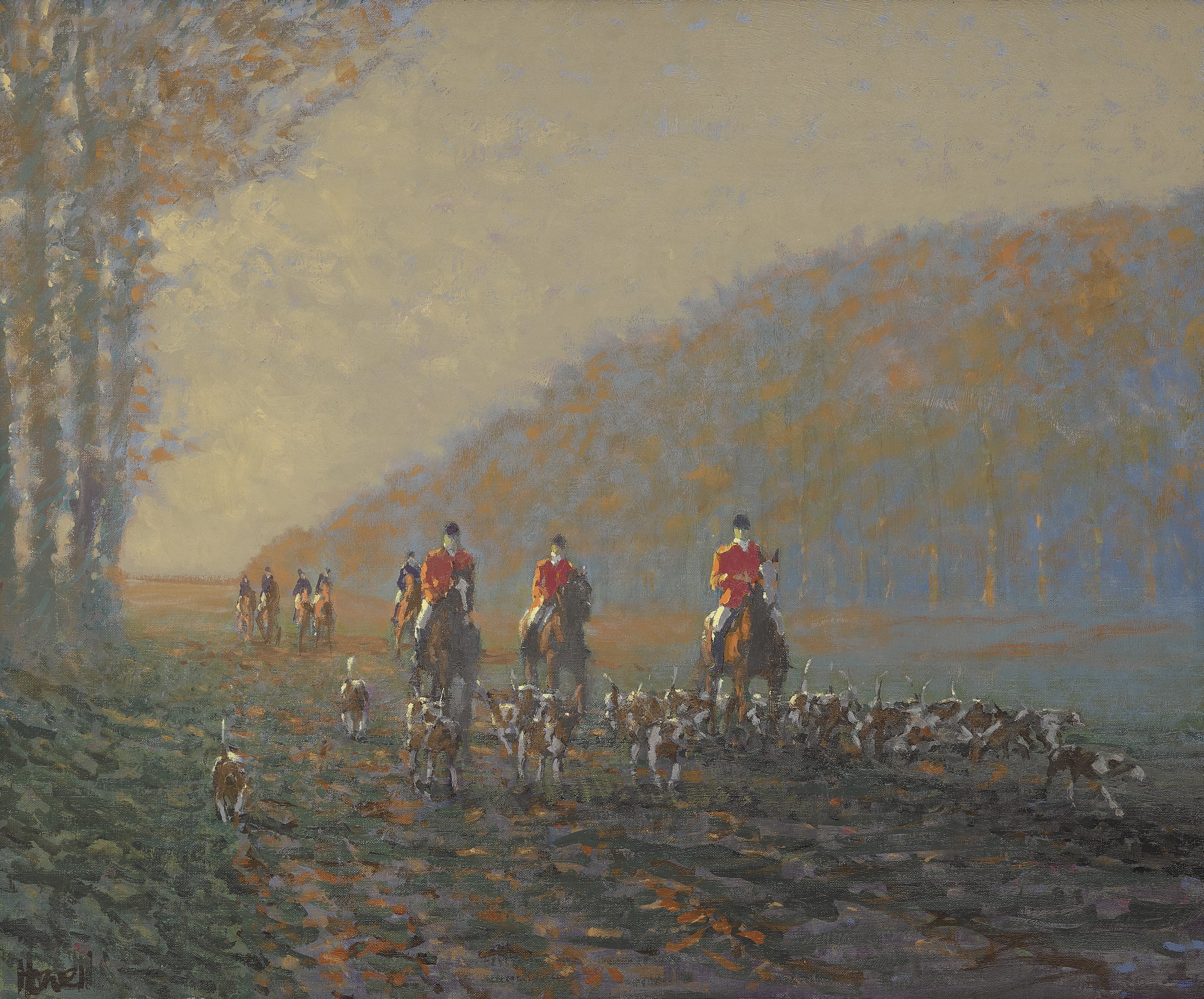 PETER HOWELL | HACKING ON | The Collection of Mr. and Mrs. Bertram R ...