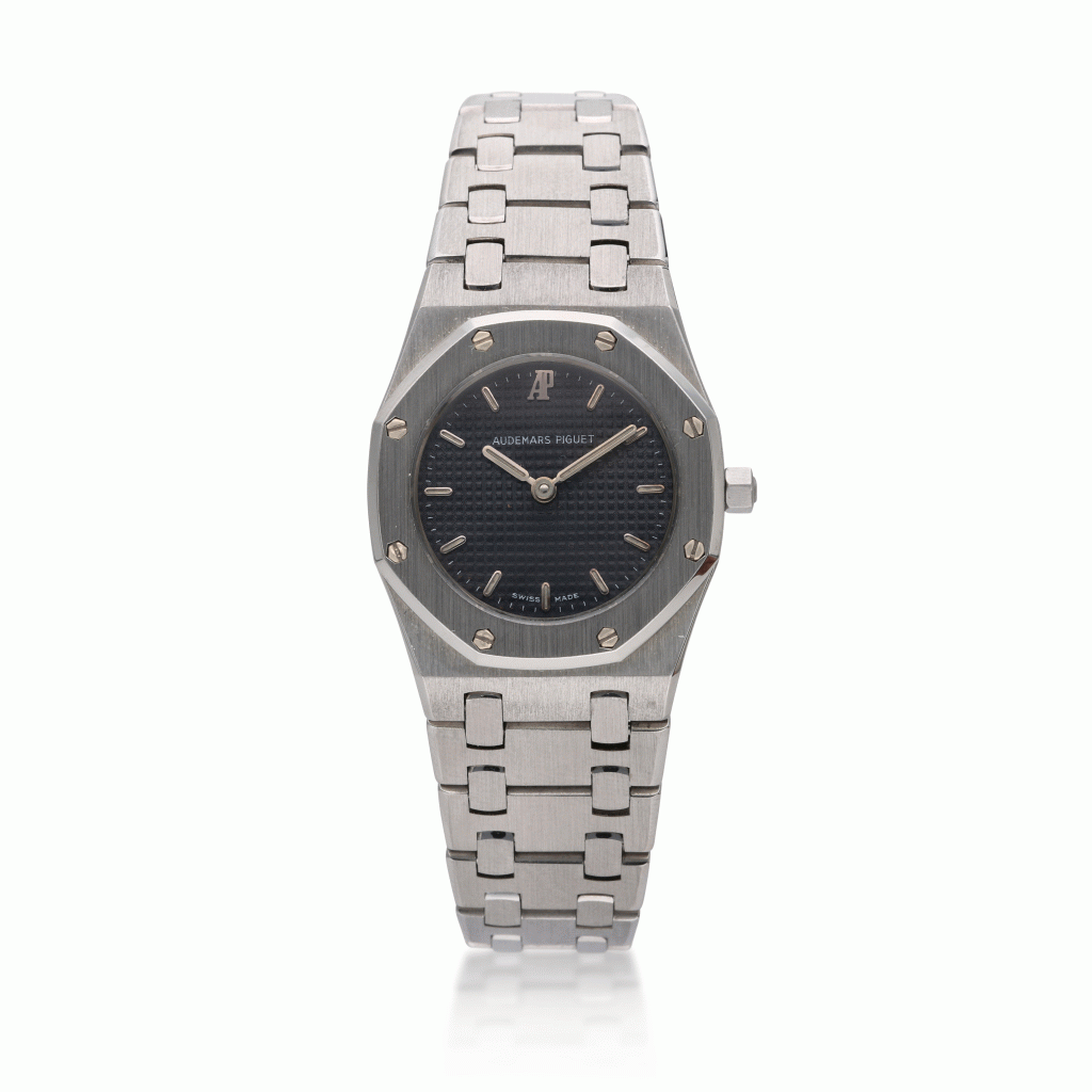 Audemars Piguet Vintage Royal Oak, A Stainless Steel Quartz Wristwatch ...