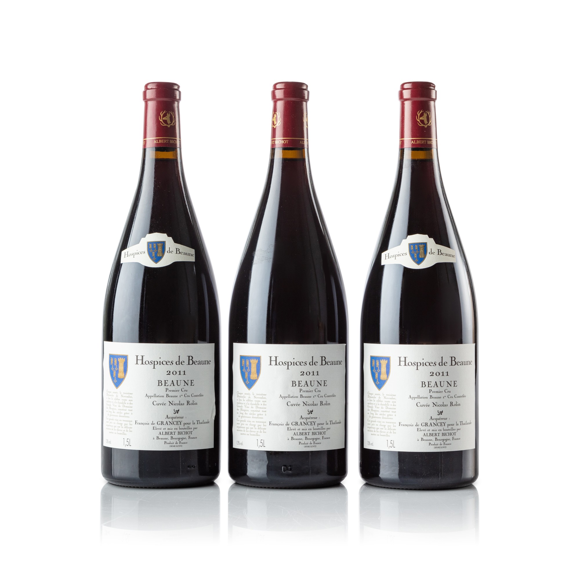 Beaune Premier Cru, Cuvée Nicolas Rolin, Hospices de Beaune 2011 Albert ...