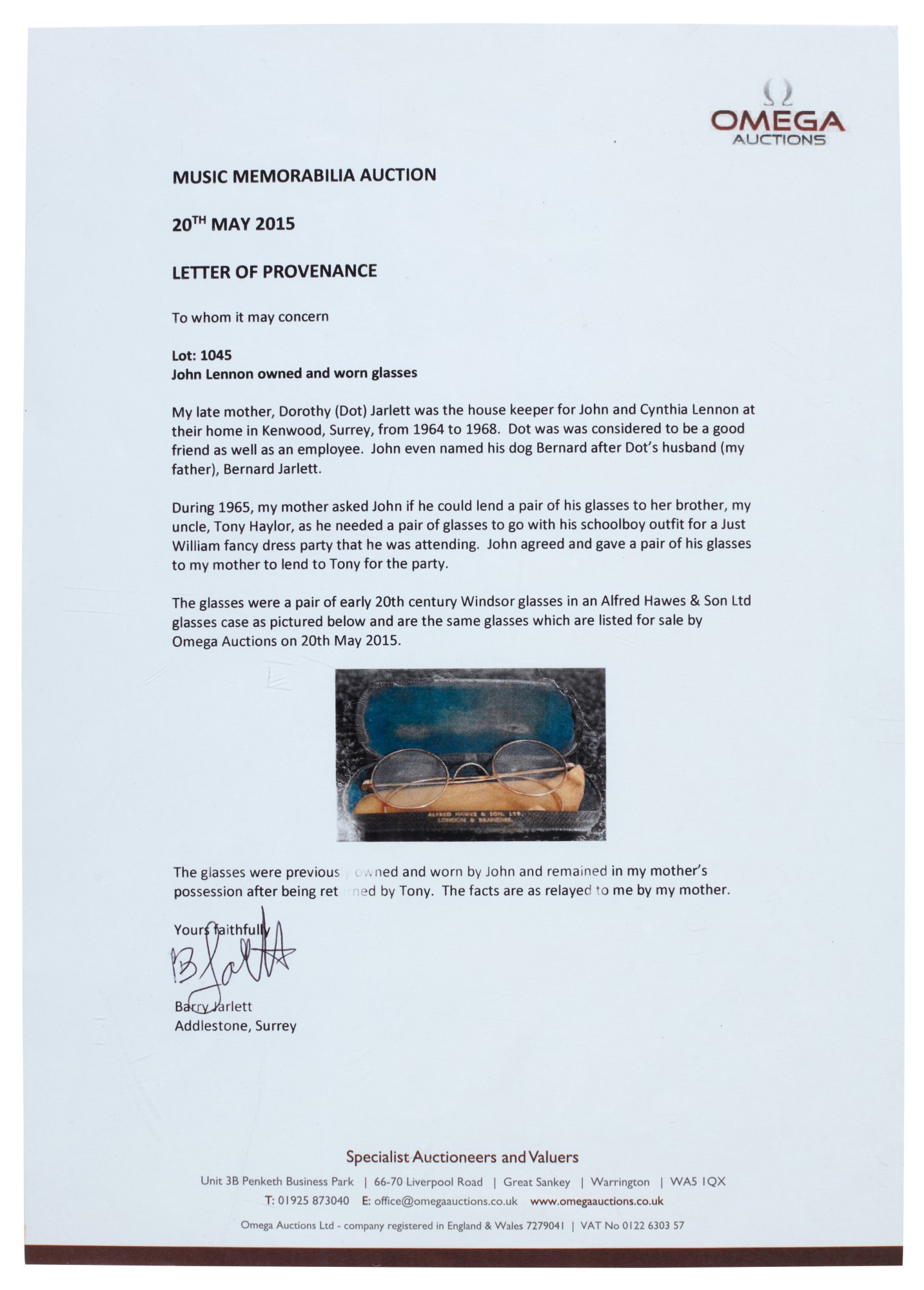 JOHN LENNON | Pair of round Windsor spectacles | The Beatles | 2020 ...