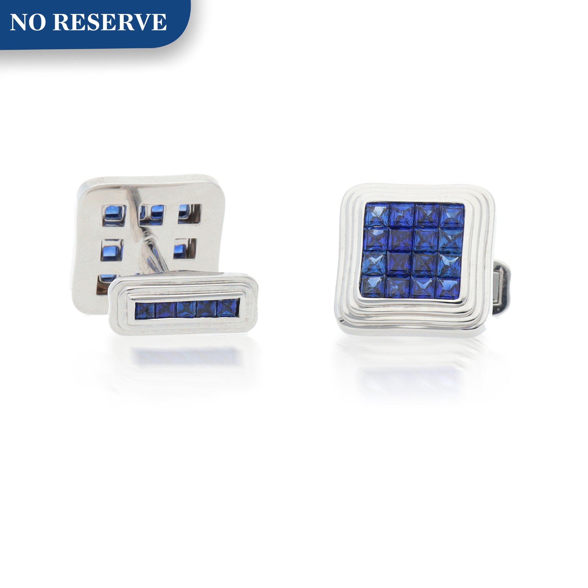 PAIR OF SAPPHIRE CUFFLINKS | Graff: Elegance and Opulence | 2020 ...