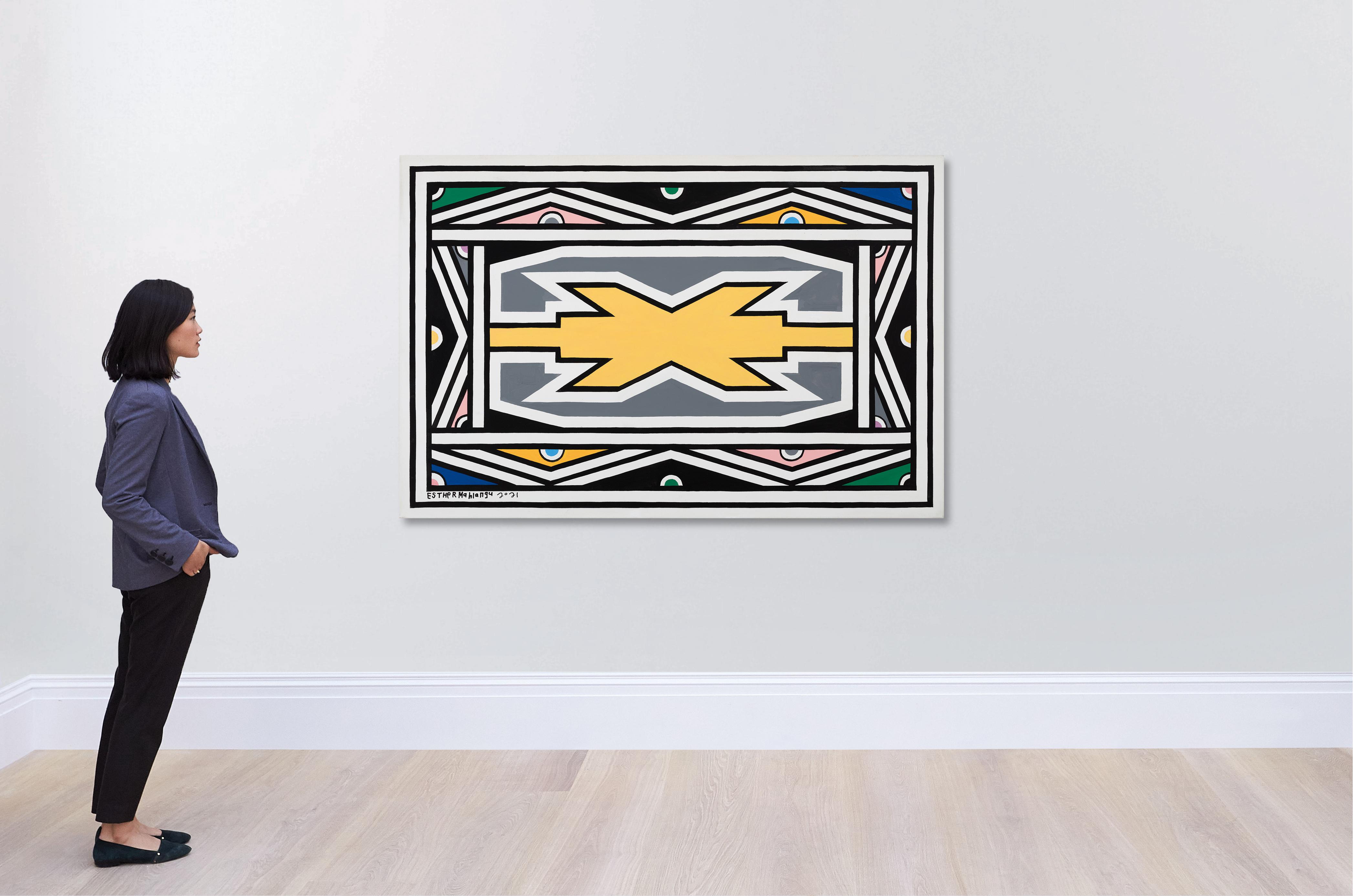 Ndebele Abstract | The Norval Sovereign African Art Prize 2023 Benefit ...