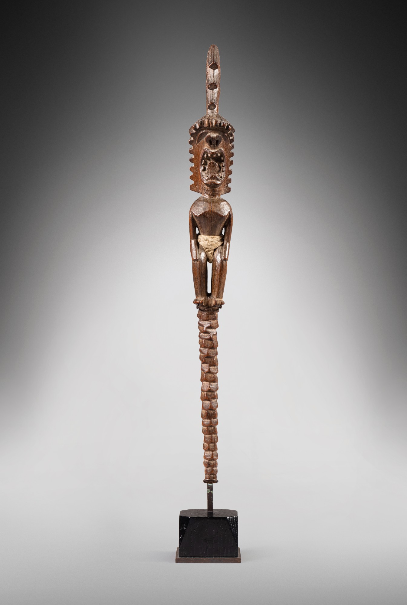 Bâton de divinité akua ka'ai, Îles d'Hawaï | Akua ka'ai divinity stick ...