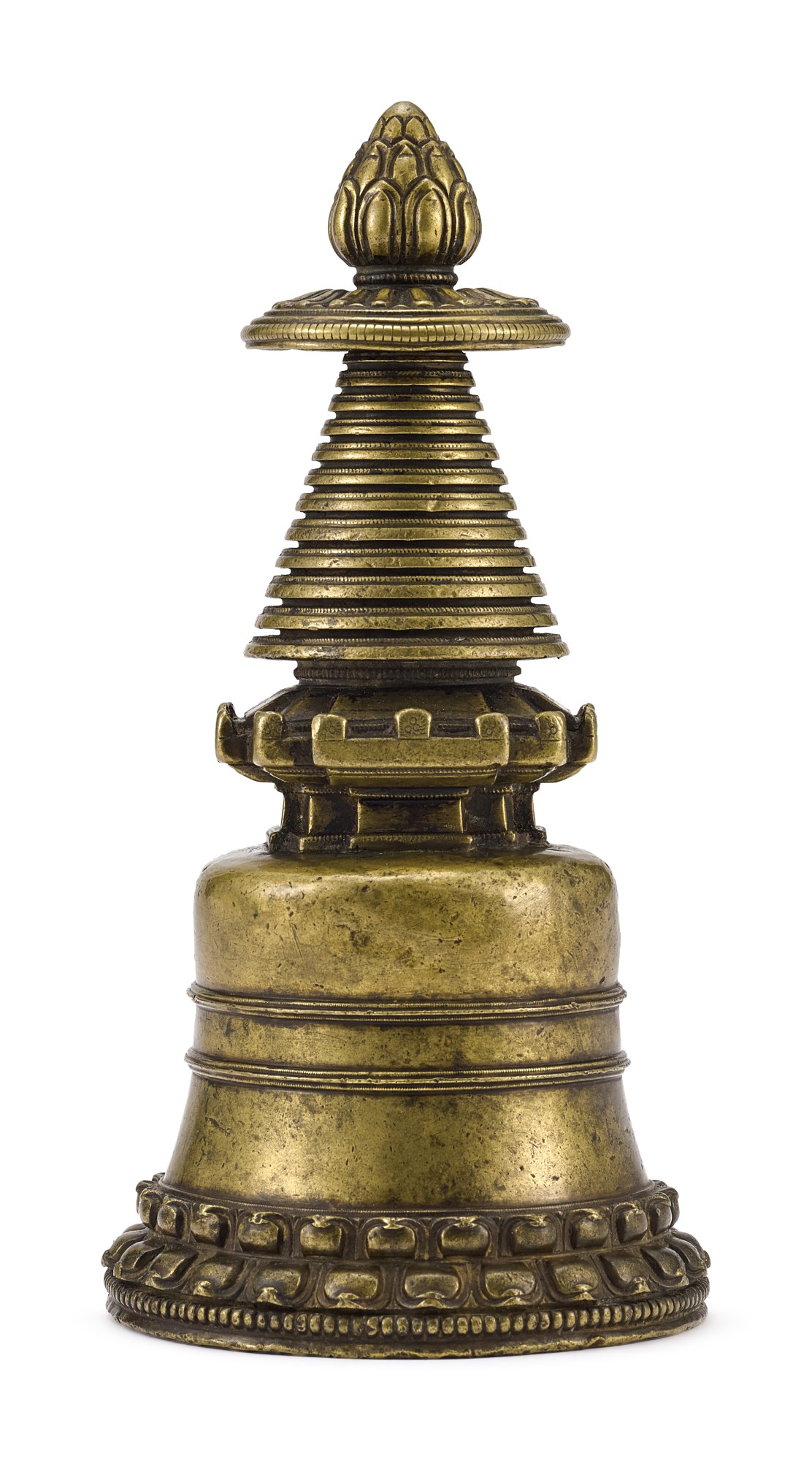A BRONZE STUPA, TIBET, 13TH CENTURY | 十三世紀 藏傳銅佛塔 | A Selection of ...