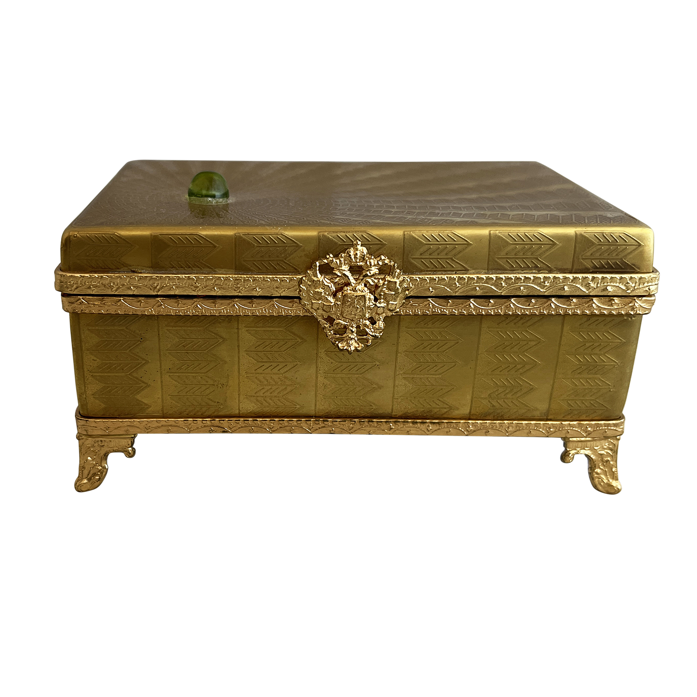 Limoges, Fabergé Vintage Gold Trinket Box Available For Immediate Sale ...