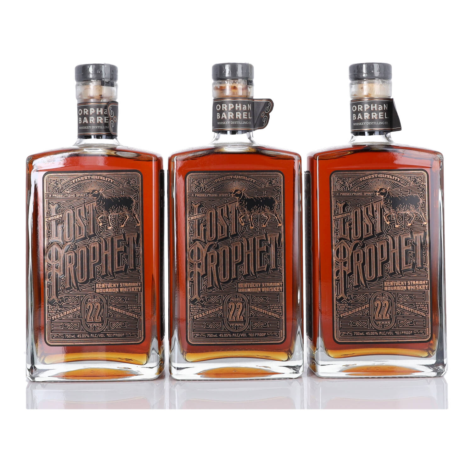 Orphan Barrel Lost Prophet 22 Year Old 90.1 Proof NV (3 BT 75cl ...