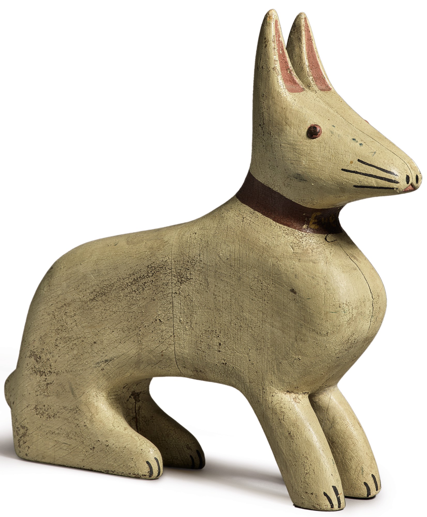 AMERICAN CARVED AND WHITE PAINTED WOODEN RABBIT, CIRCA 1925 | A New ...