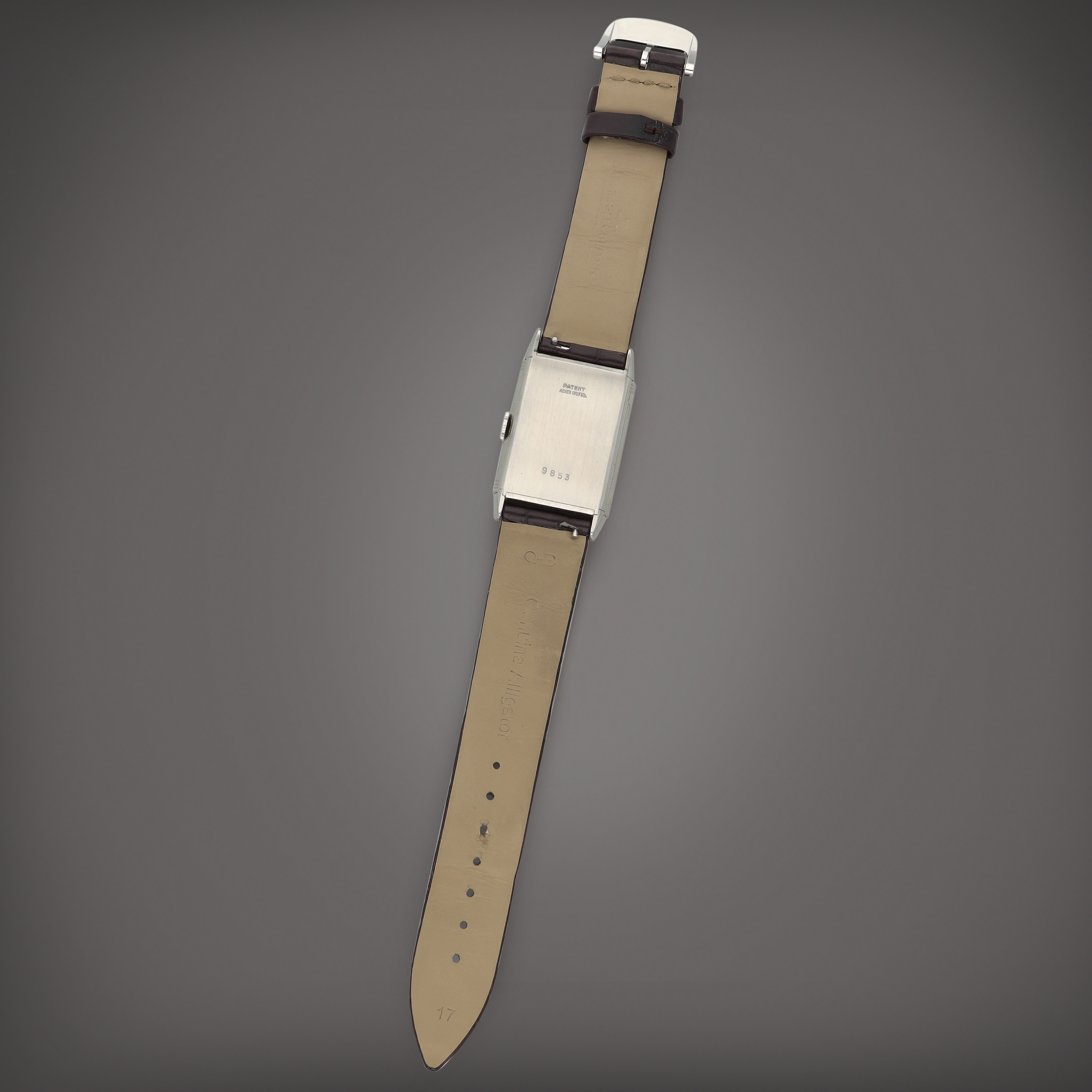 Reverso, Reference 201 | A reversible stainless steel wristwatch ...