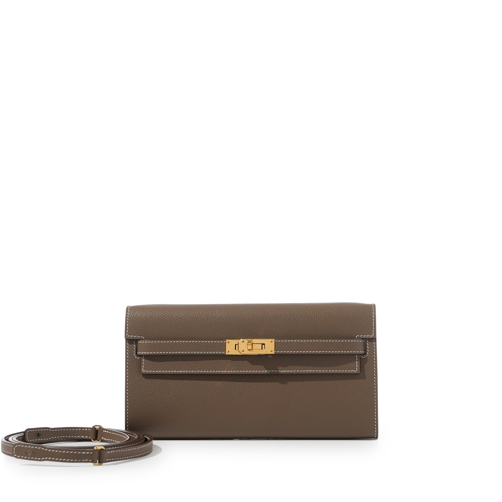 Hermès Etoupe Epsom Kelly-To-Go Gold Hardware, 2021 Available For ...
