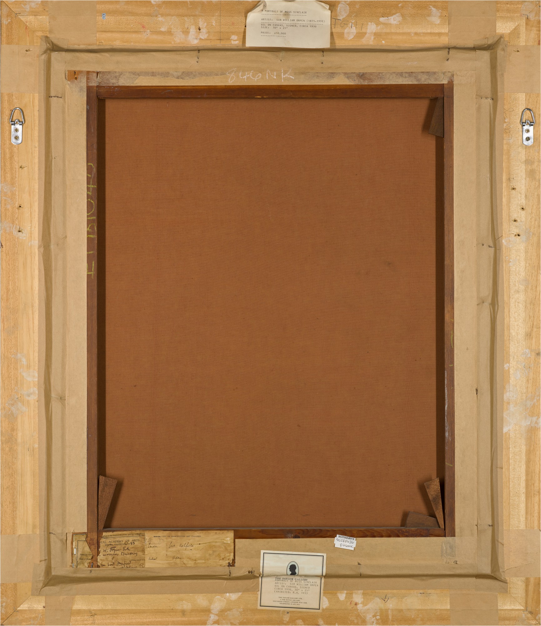 A Woman Thinking - Portrait of Miss Sinclair | Irish Art | 2021 | Sotheby's