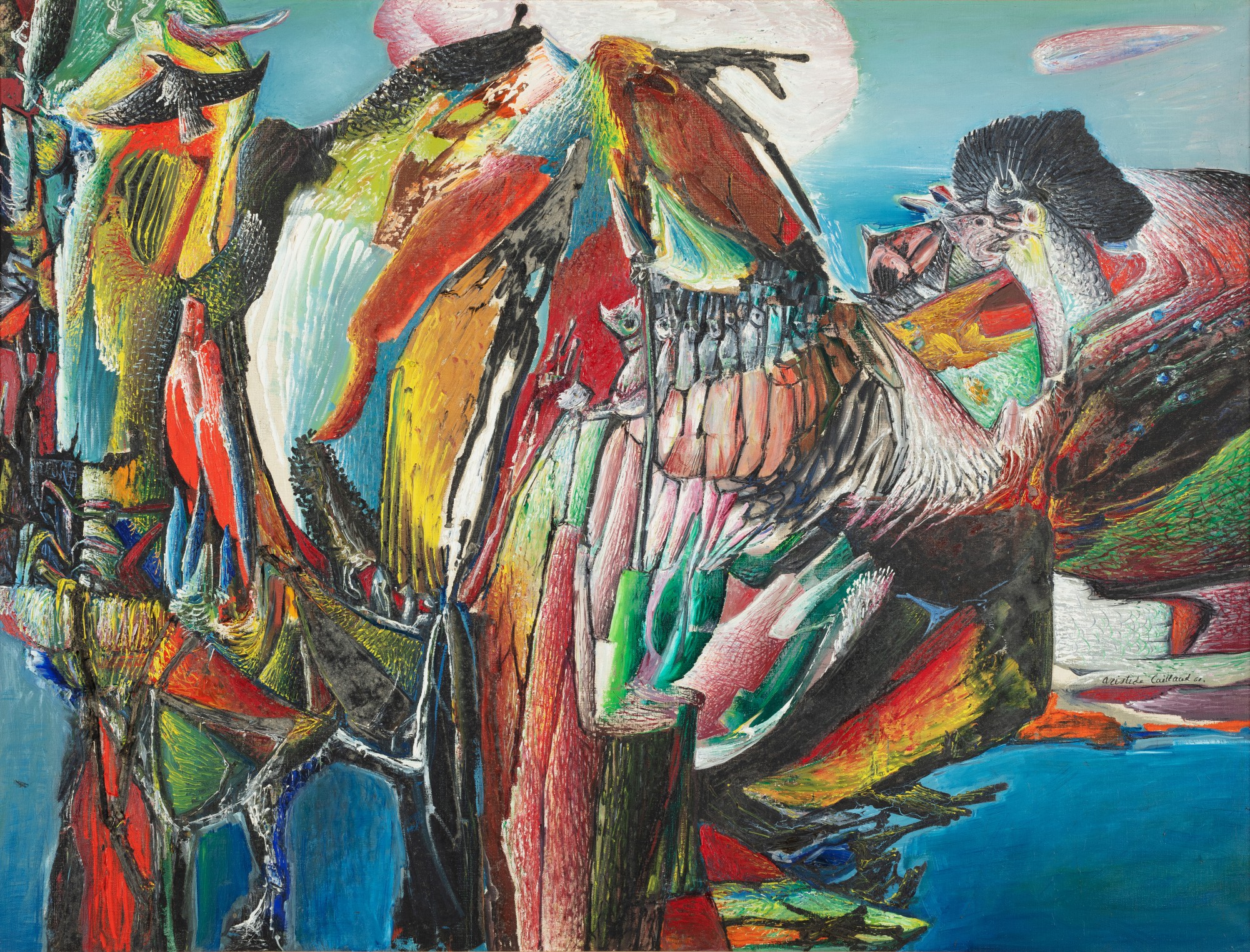 Les Aigles | Daniel Cordier, Collection privée | 2021 | Sotheby's