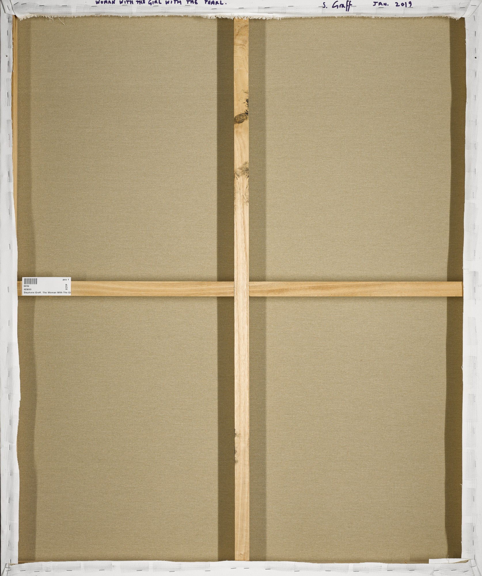 STEPHANE GRAFF | THE WOMAN WITH THE GIRL WITH THE PEARL | Contemporary ...