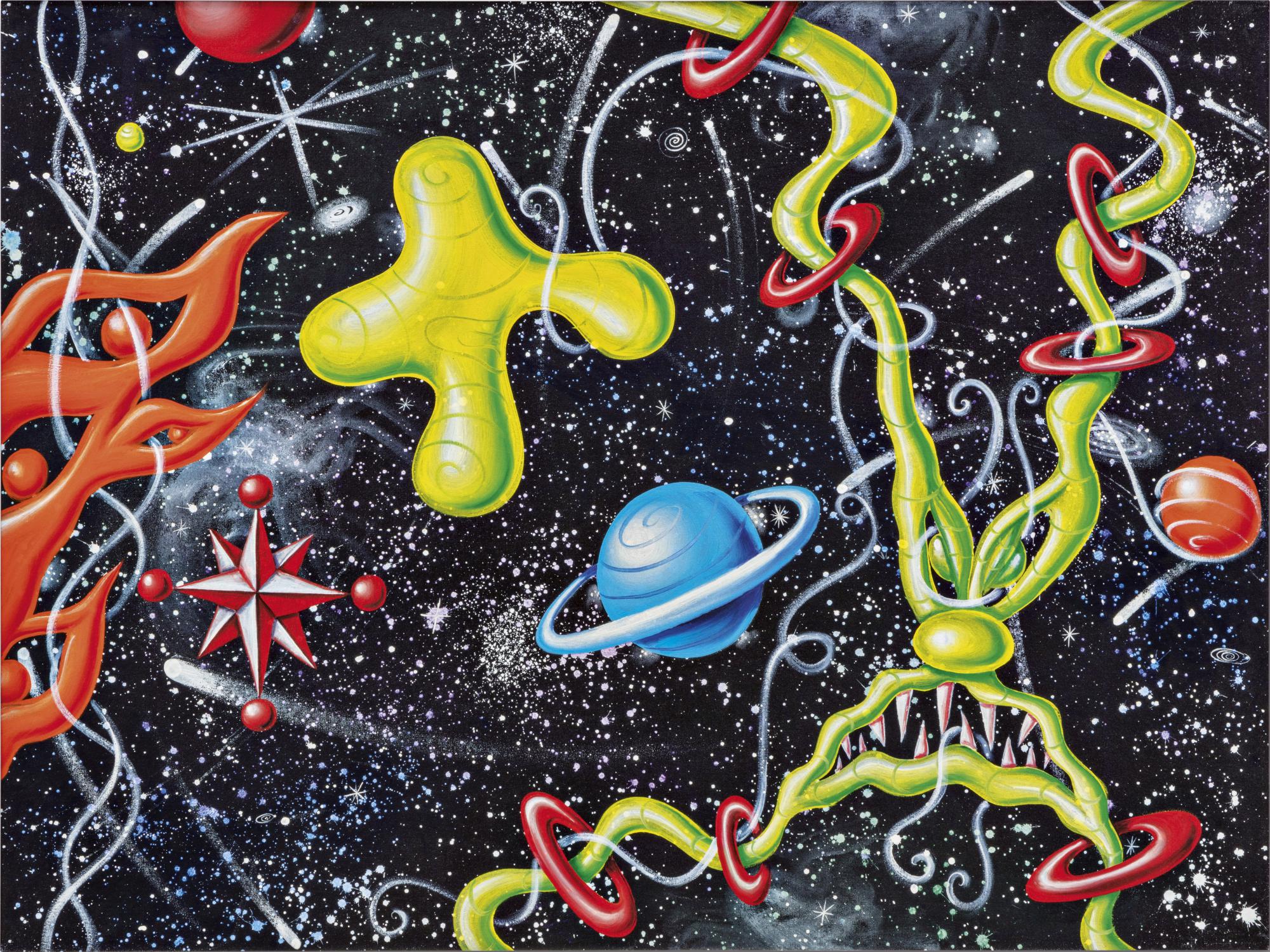 KENNY SCHARF 肯尼·沙夫 | SPACEECH | Contemporary Art Day Sale | 2020 ...