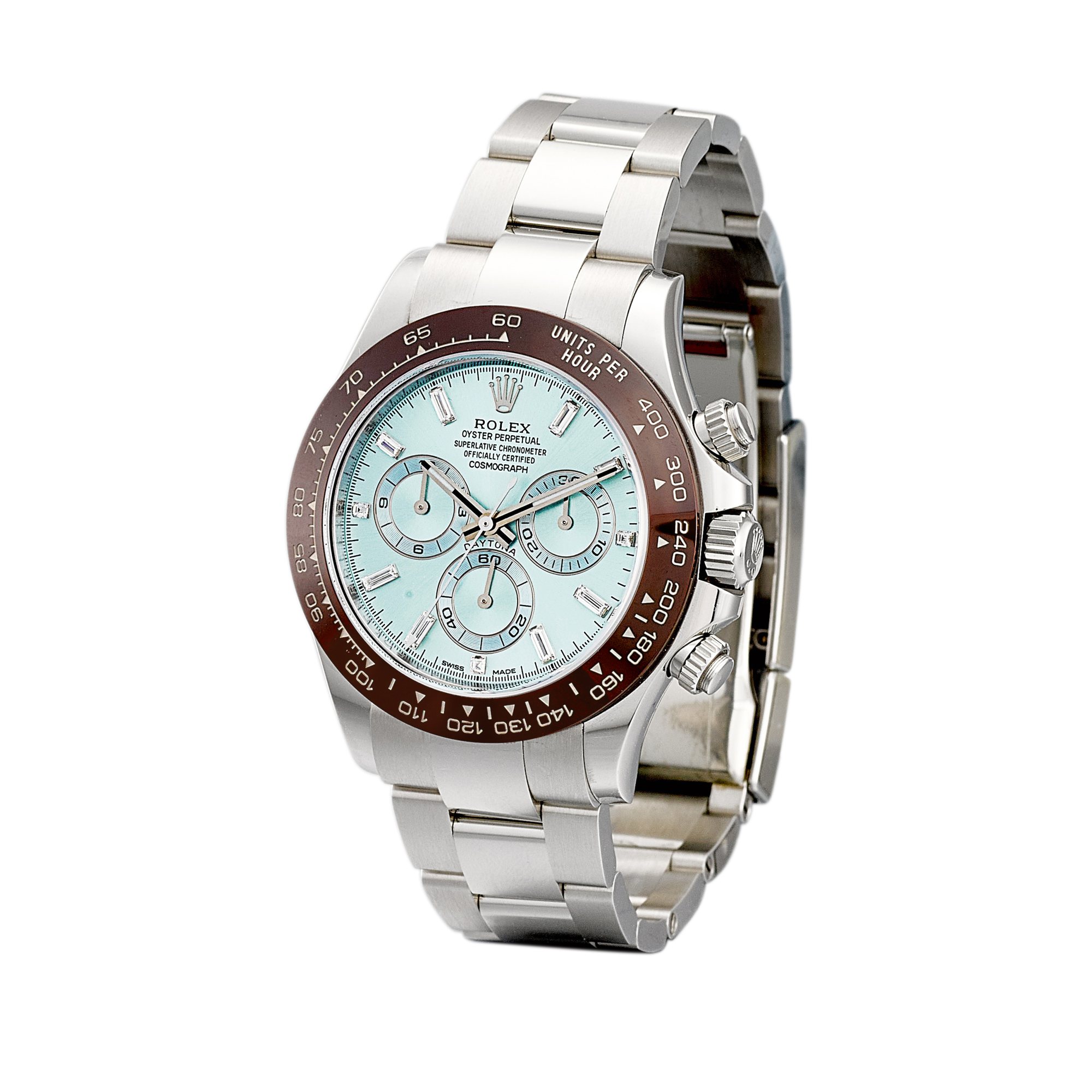 Cosmograph Daytona, Reference 116506 | A platinum and diamond-set ...