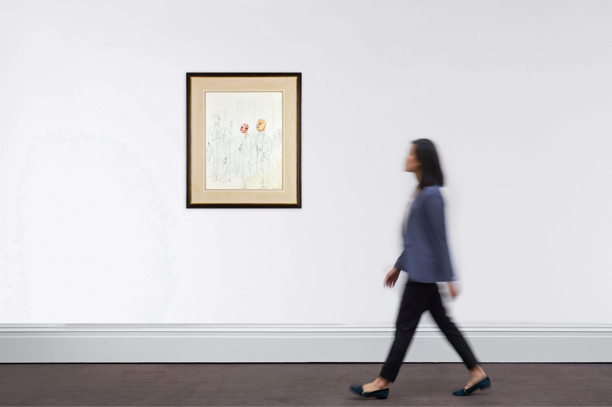 EDWARD BURRA | THE PARTY | Modern & Post-War British Art Day Sale ...