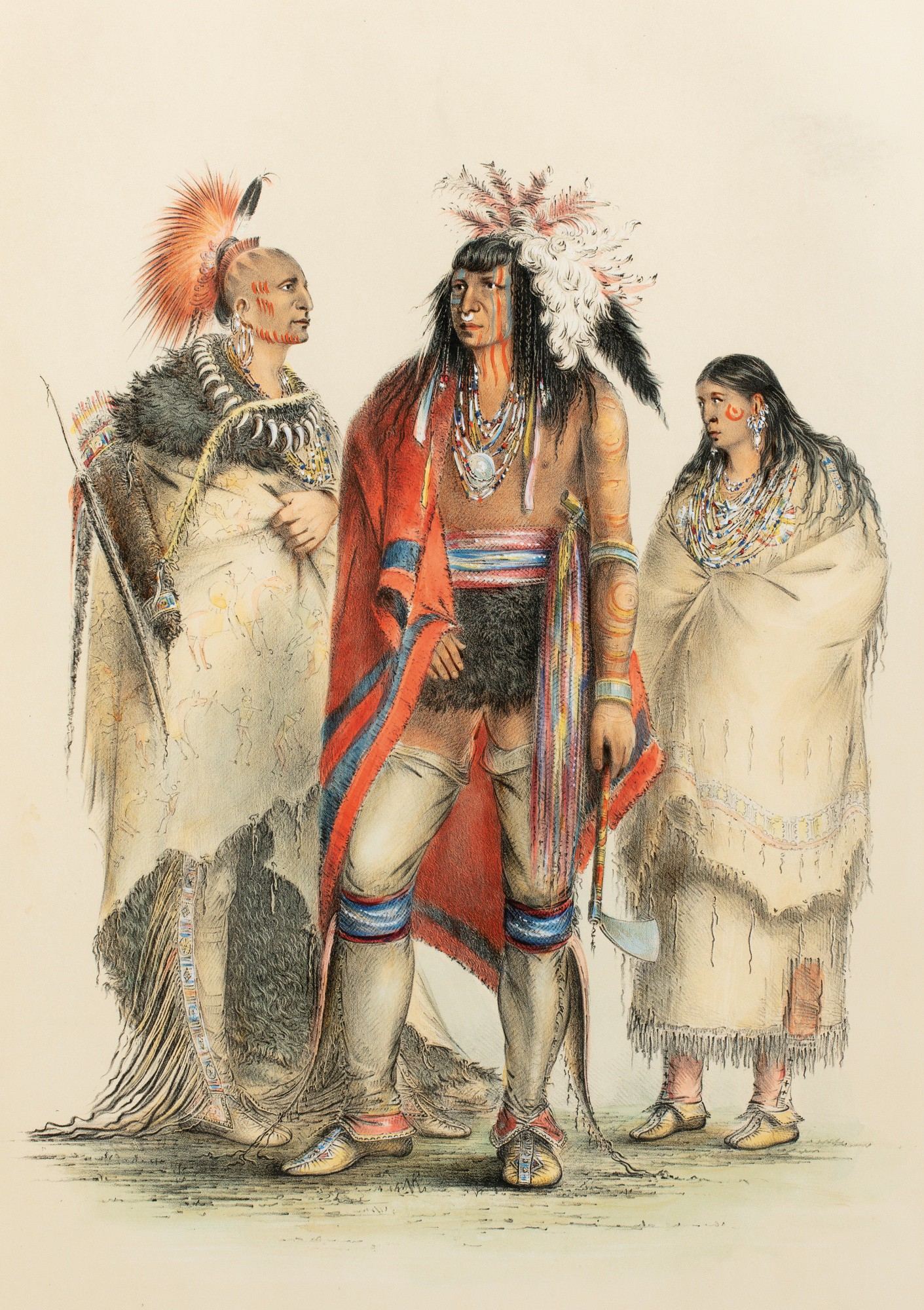 CATLIN. North American Indians portfolio. Londres, 1844. 25 planches ...