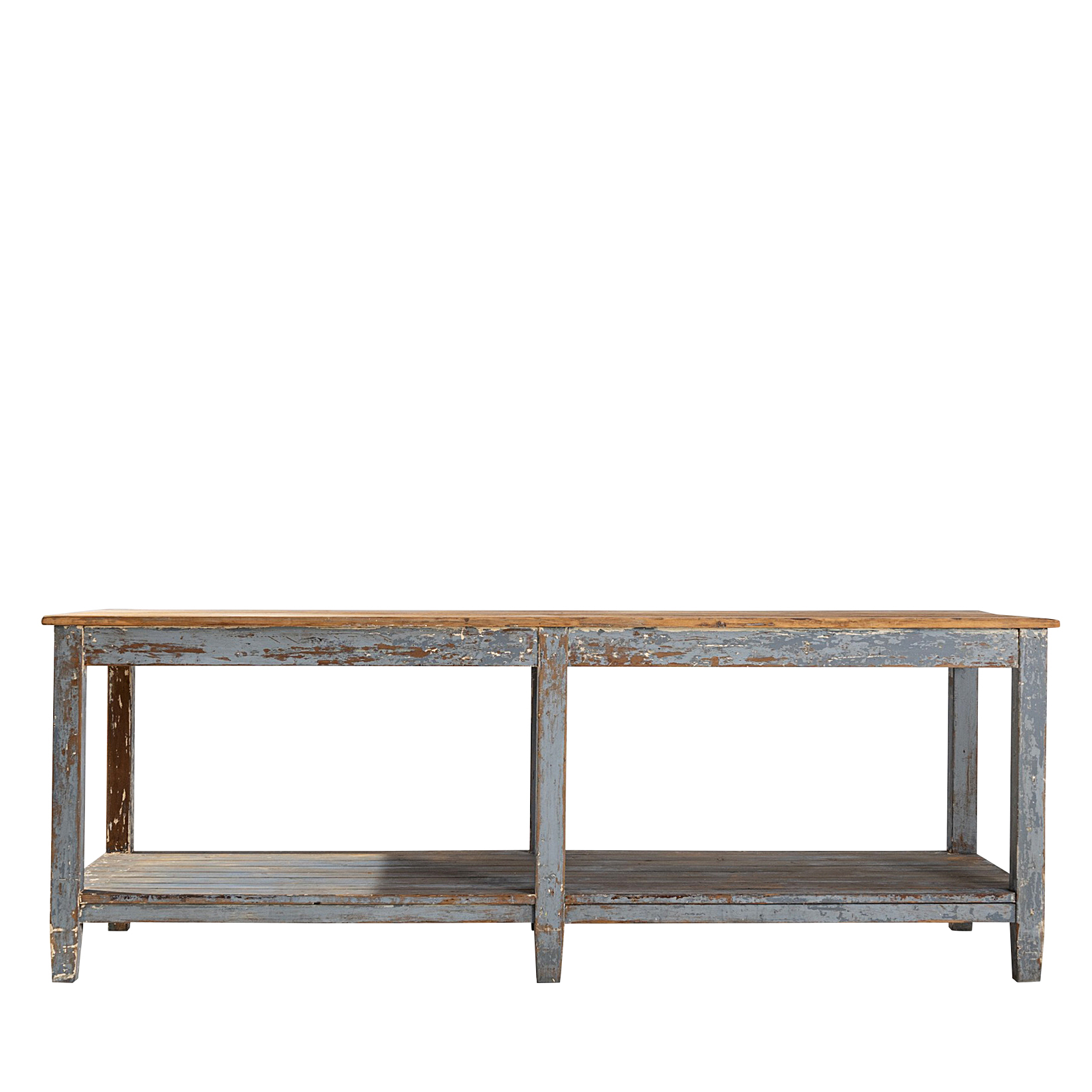 Vintage French Rustic Long Work Table Available For Immediate Sale At ...