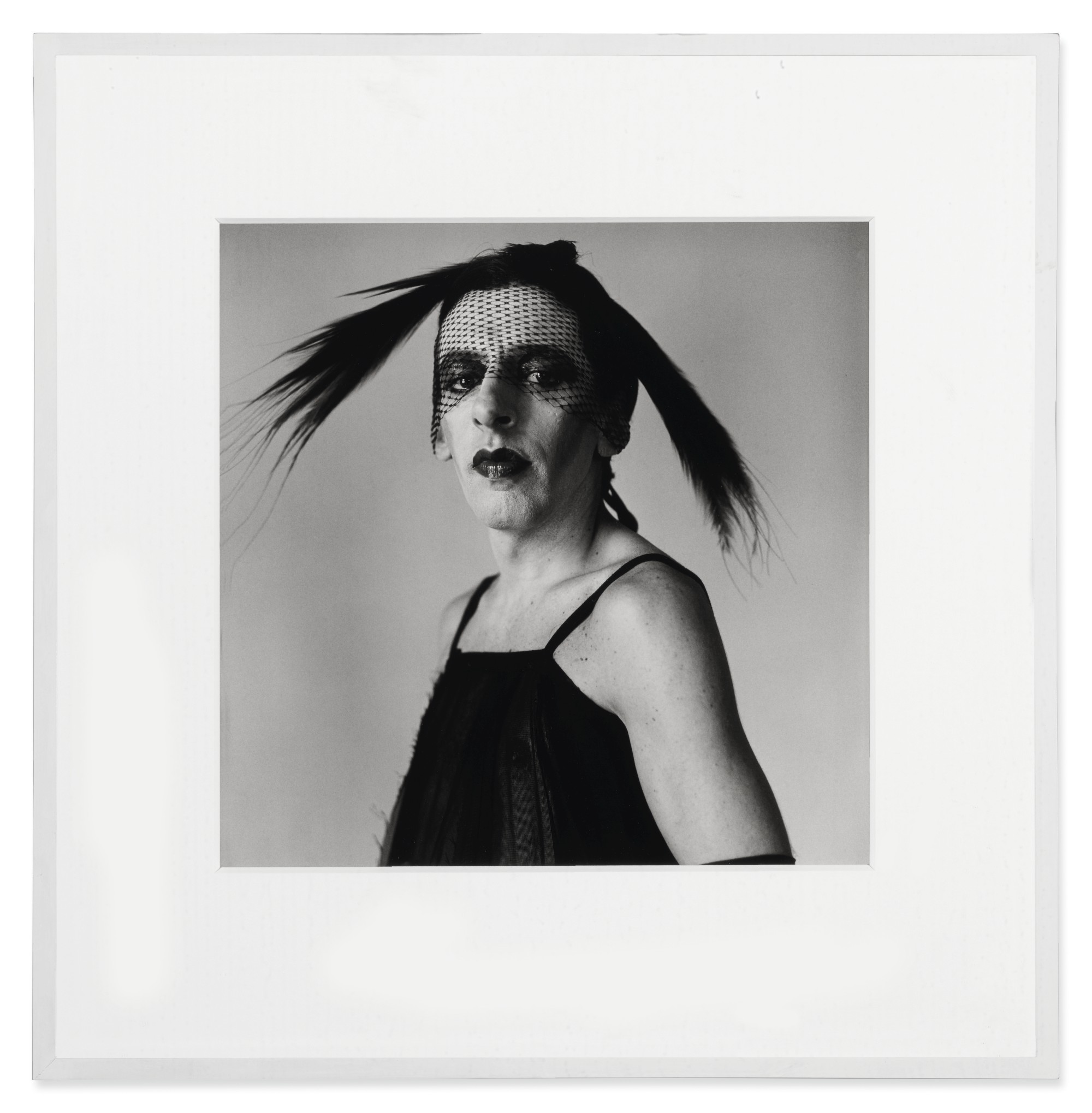PETER HUJAR | 'JOHN HEYS IN LANA TURNER DRESS (#1)' | Classic ...