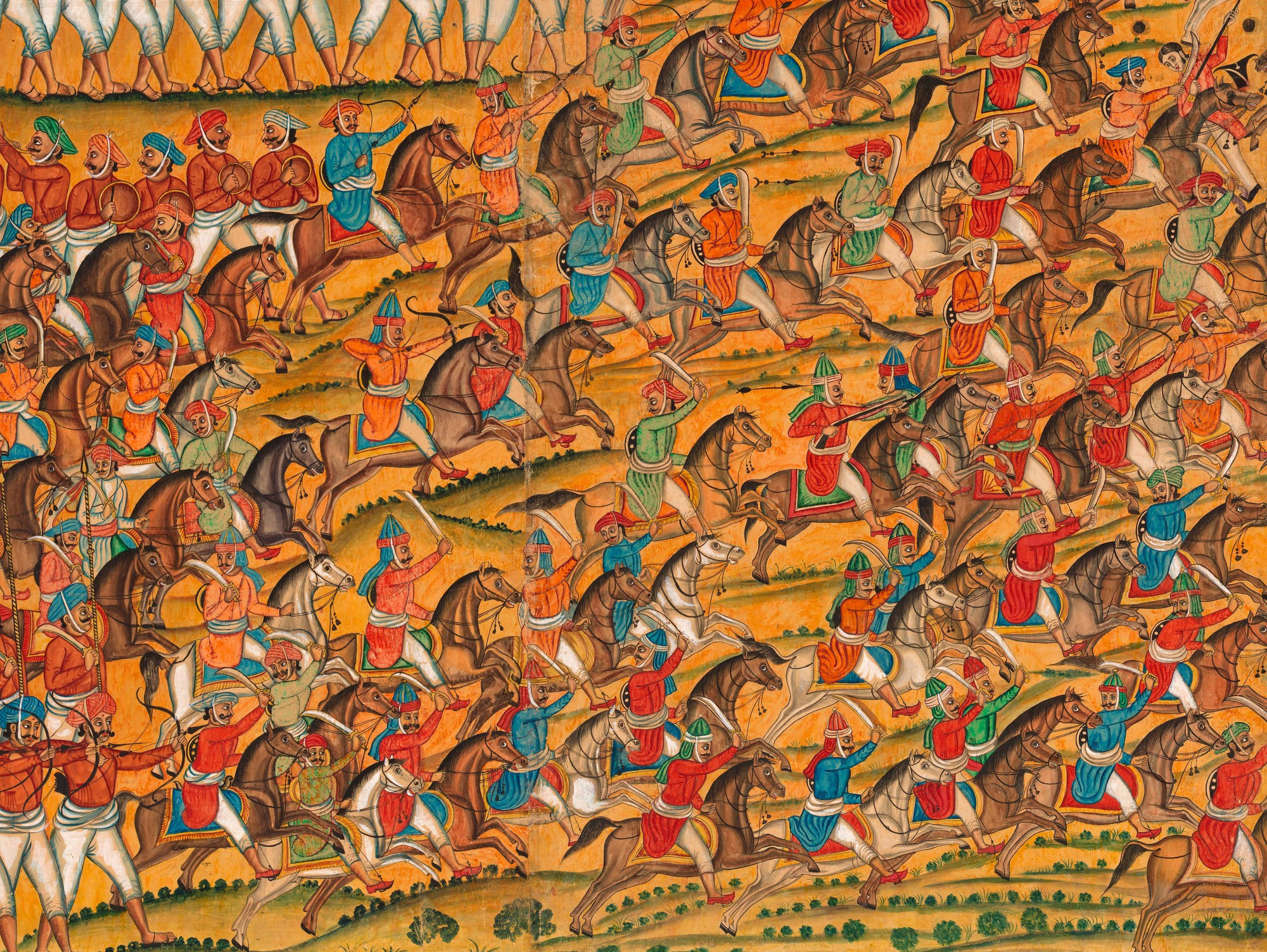 The Battle of Pollilur, India, Seringapatam, early 19th century | Arts ...