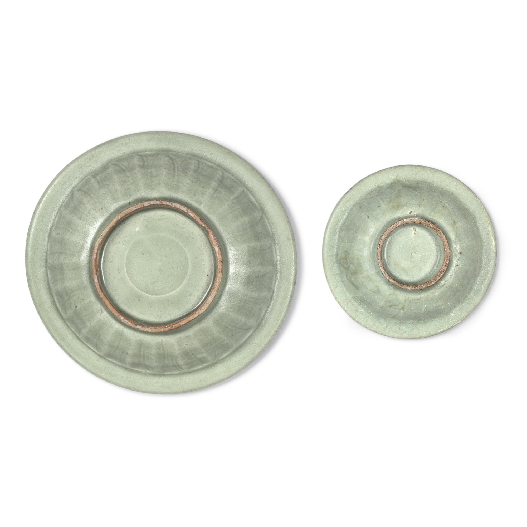 Two 'Longquan' celadon-glazed 'fish' washers, Southern Song - Yuan ...