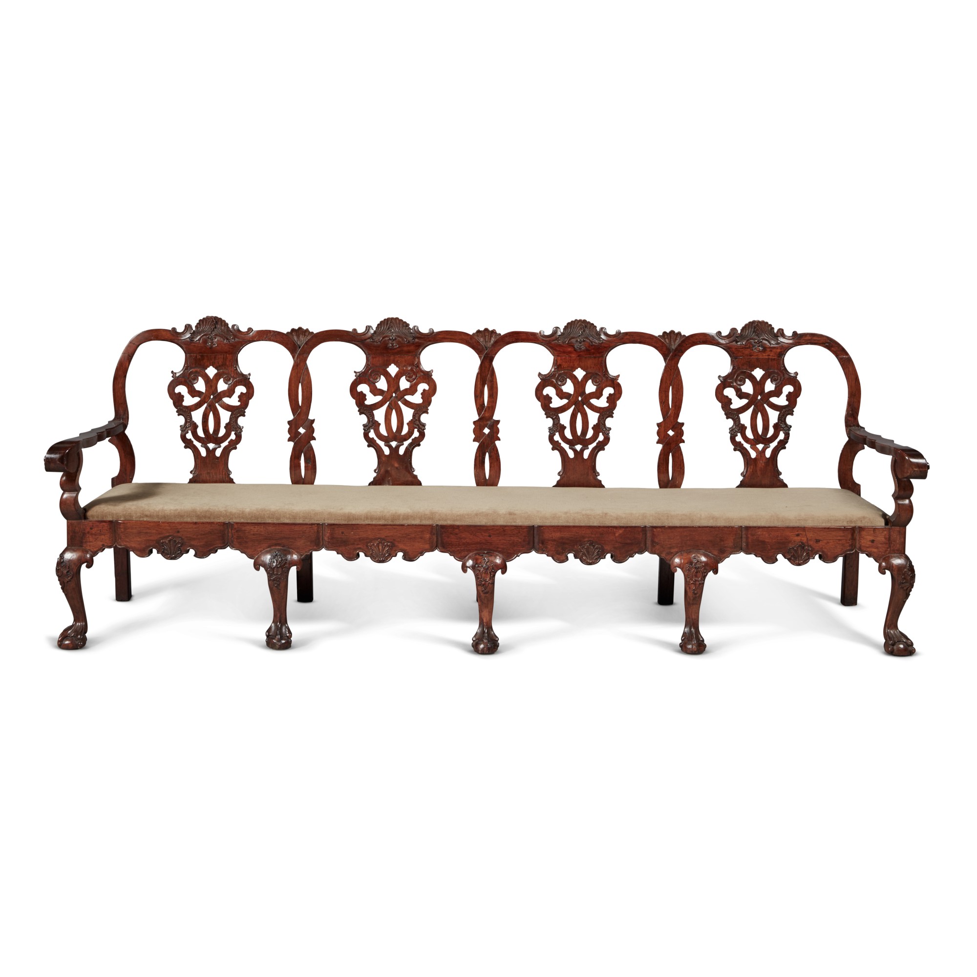 A Portuguese Rococo Rosewood Settee, Mid-18th Century | European ...