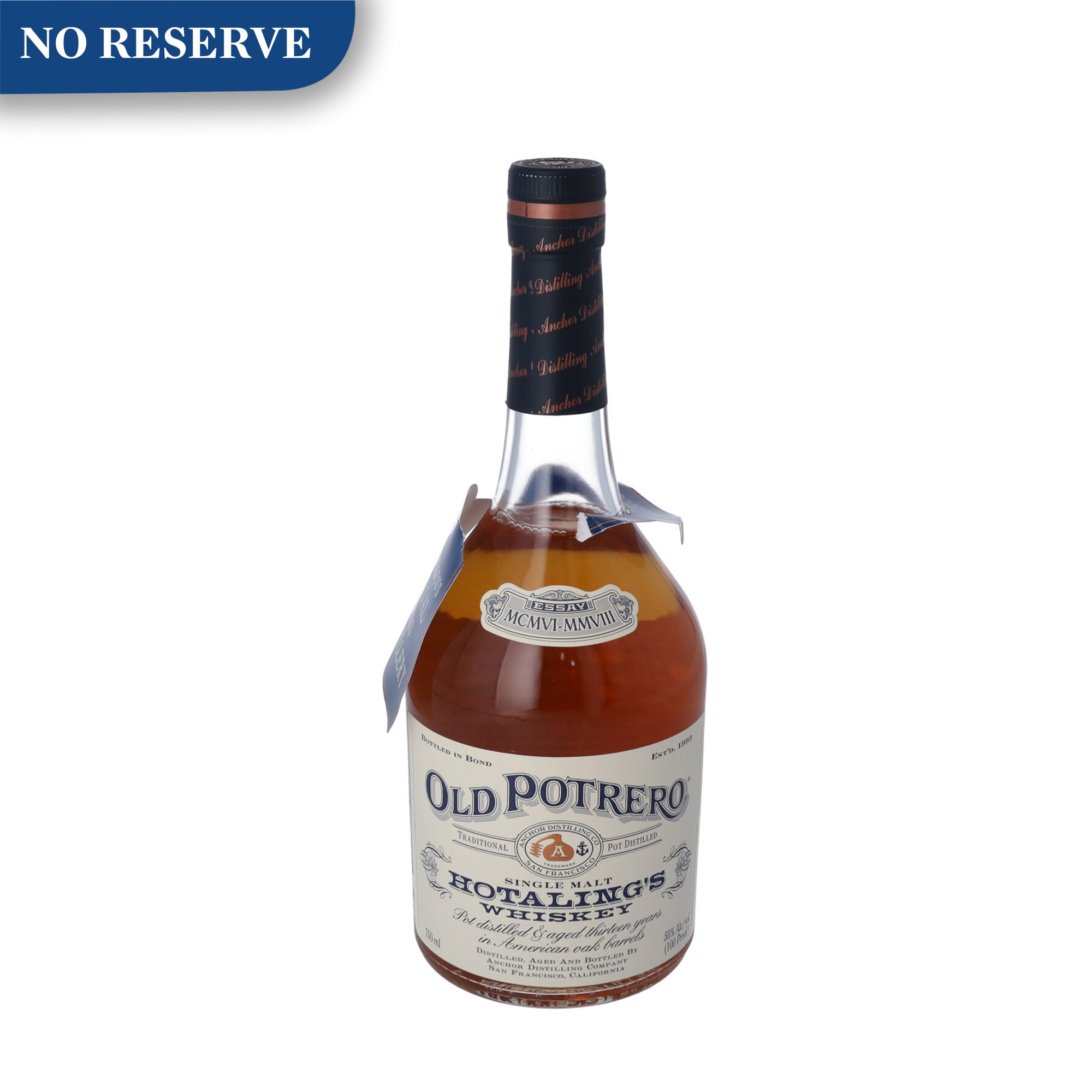 Old Potrero 13 Year Old 100 proof NV (1 BT75) | Rare Bourbon + Rye ...