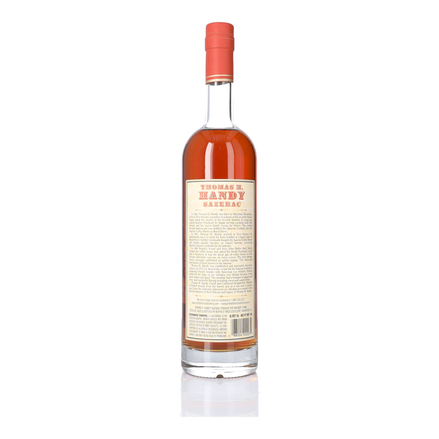Thomas H. Handy Rye 2017 Release 127.2 Proof 2011 (1 BT 75cl) | Whisky ...