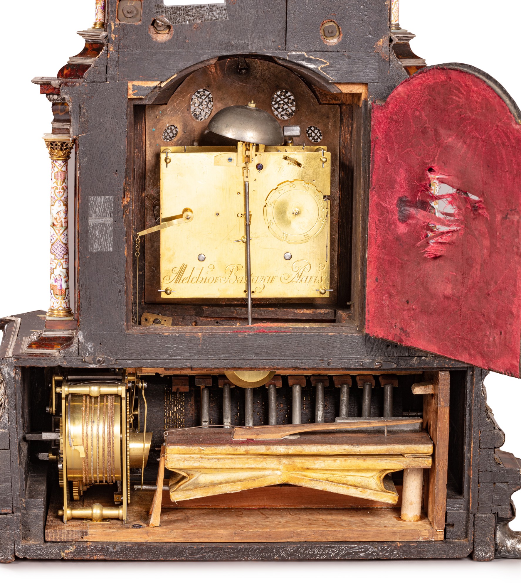 A German organ clock “Prunkuhr”, Augsburg, circa 1725 | Hôtel Lambert ...