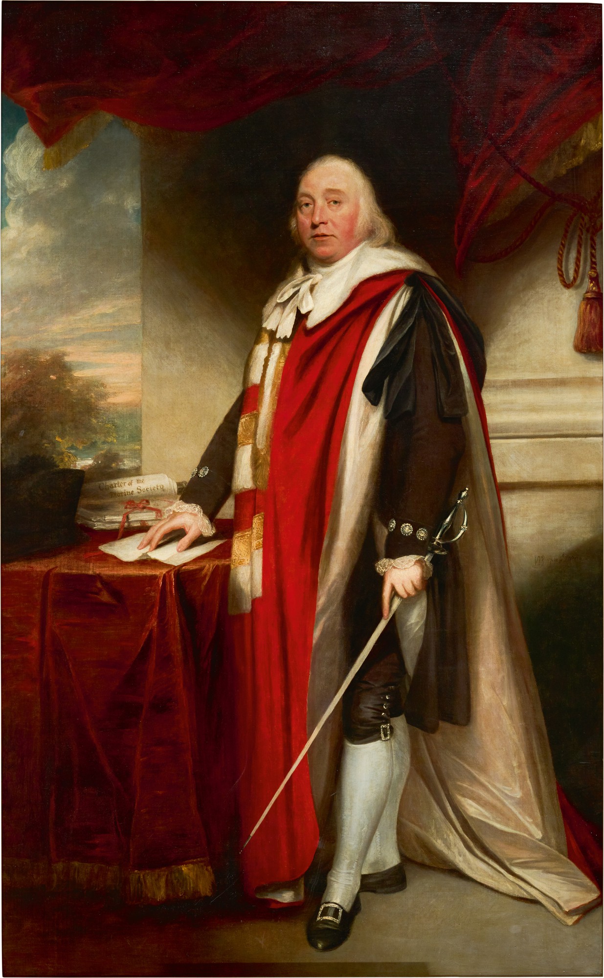 SIR WILLIAM BEECHEY, R.A. | PORTRAIT OF CHARLES MARSHAM, 1ST EARL OF ...