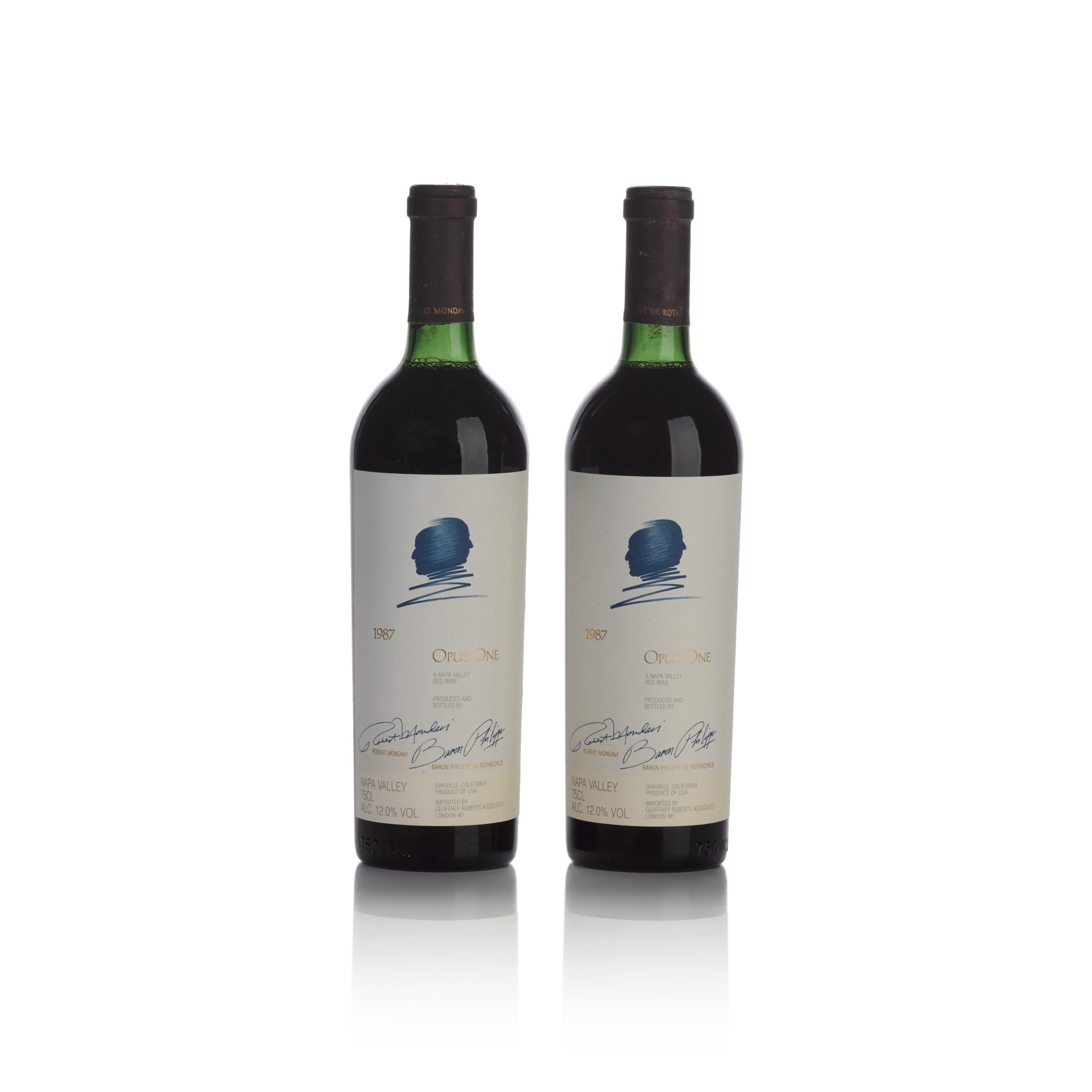 Opus One, Red Blend, Napa Valley 1987 (6 BT) | The Adrian Bowden ...