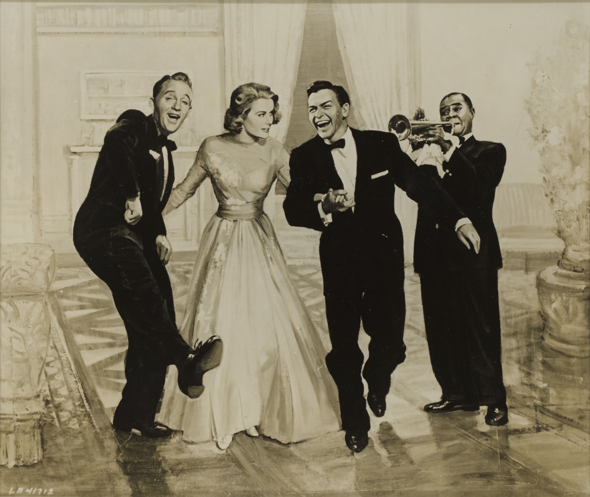 High Society (1956), original studio key art oversized photograph, US ...