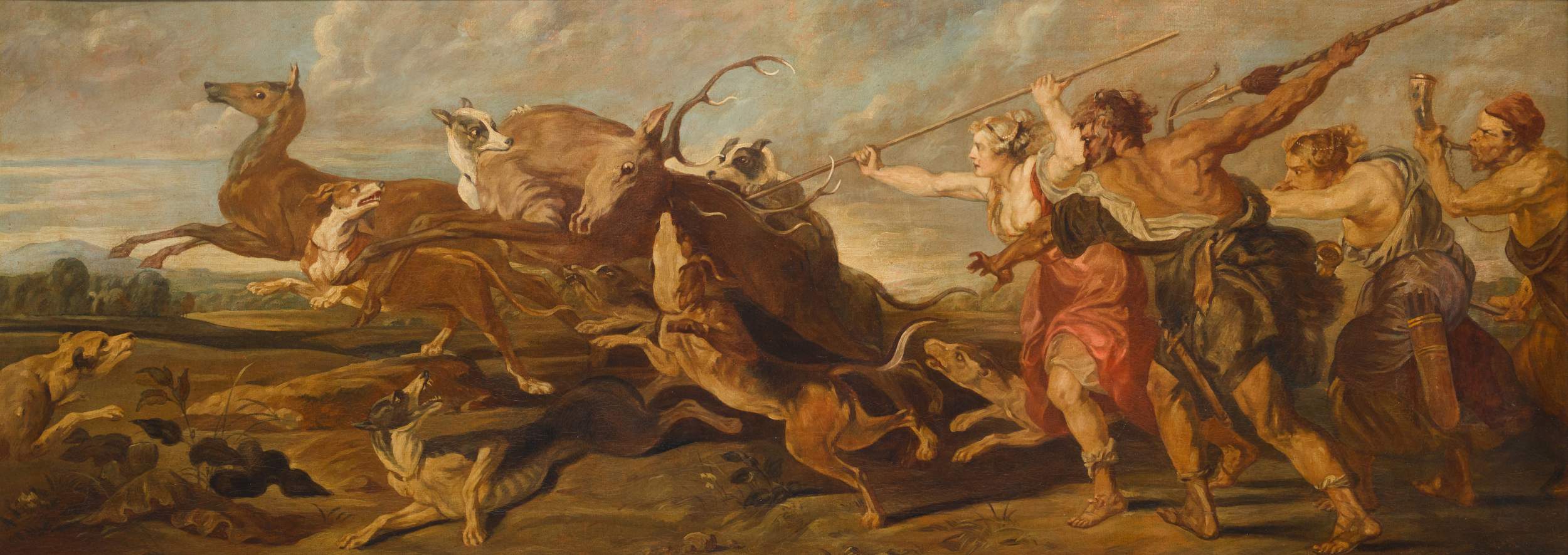 A stag hunt | Old Master & 19th Century Paintings | 2023 | Sotheby's