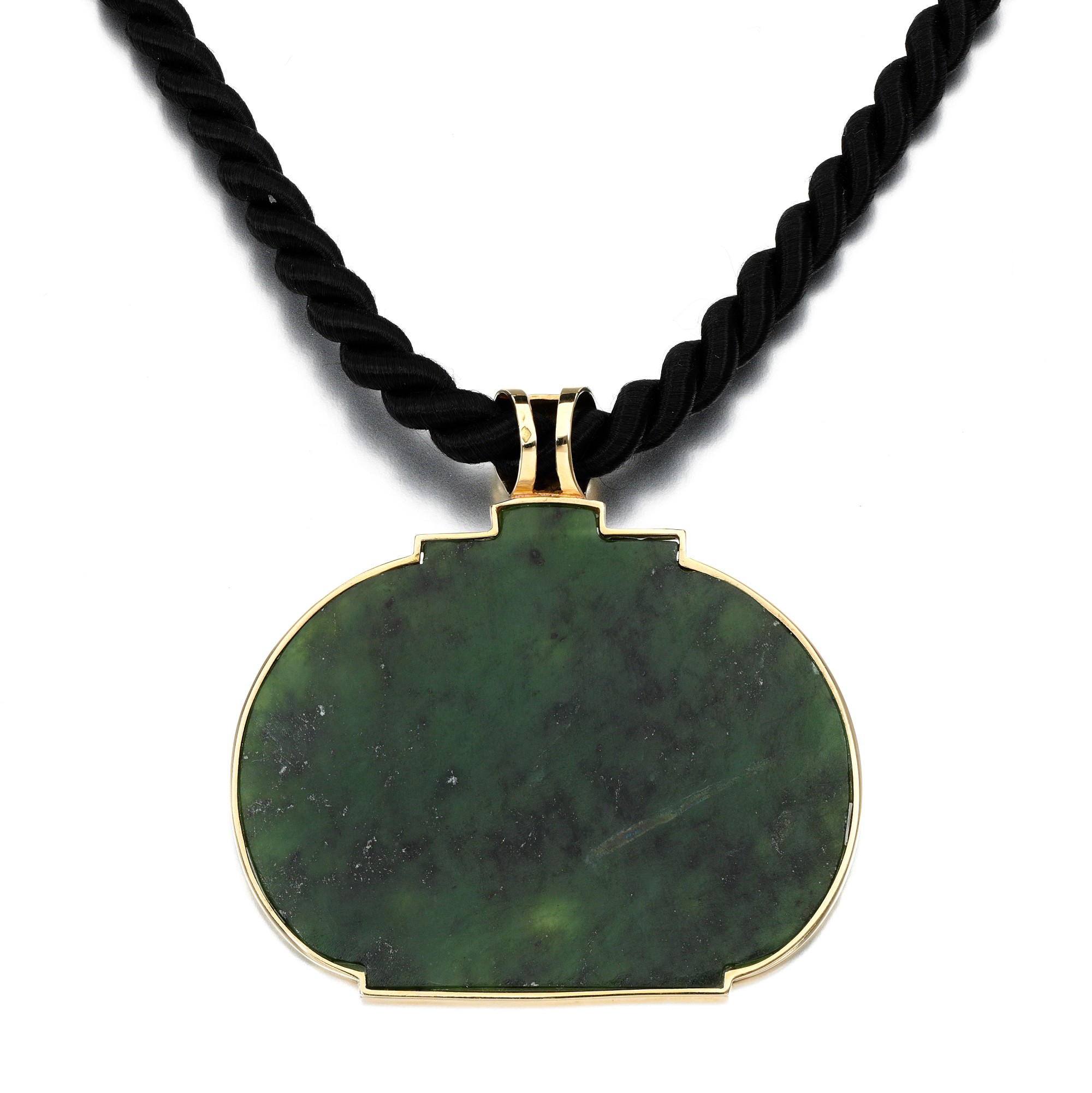 Nephrite and ruby pendant necklace | Fine Jewels | 2021 | Sotheby's
