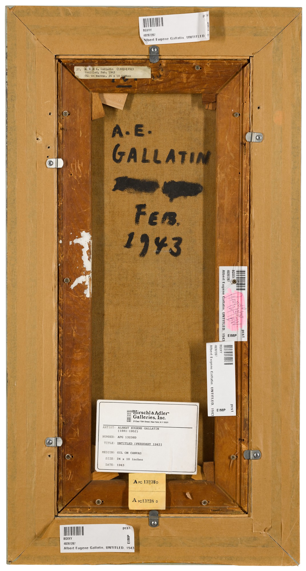 ALBERT EUGENE GALLATIN | UNTITLED | Impressionist & Modern Art Day Sale ...