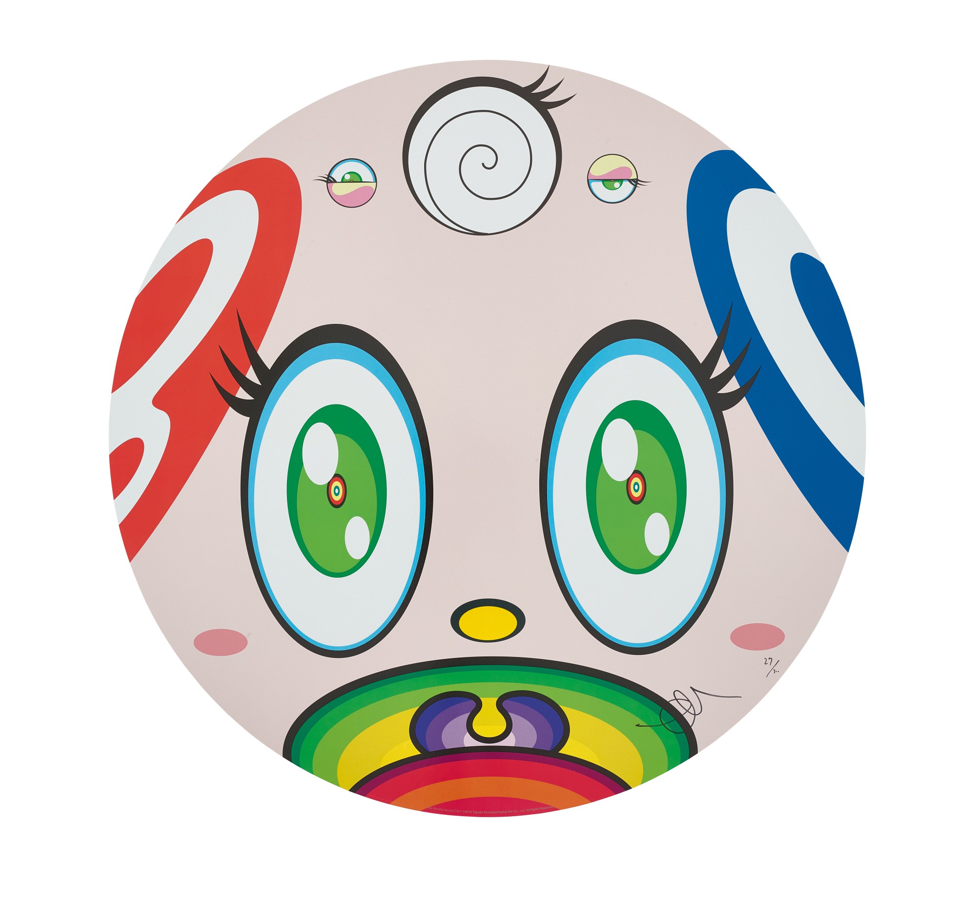 TAKASHI MURAKAMI 村上隆 | WE ARE THE JOCULAR CLAN (SET OF TEN) 我們滑稽一族（一組十幅 ...