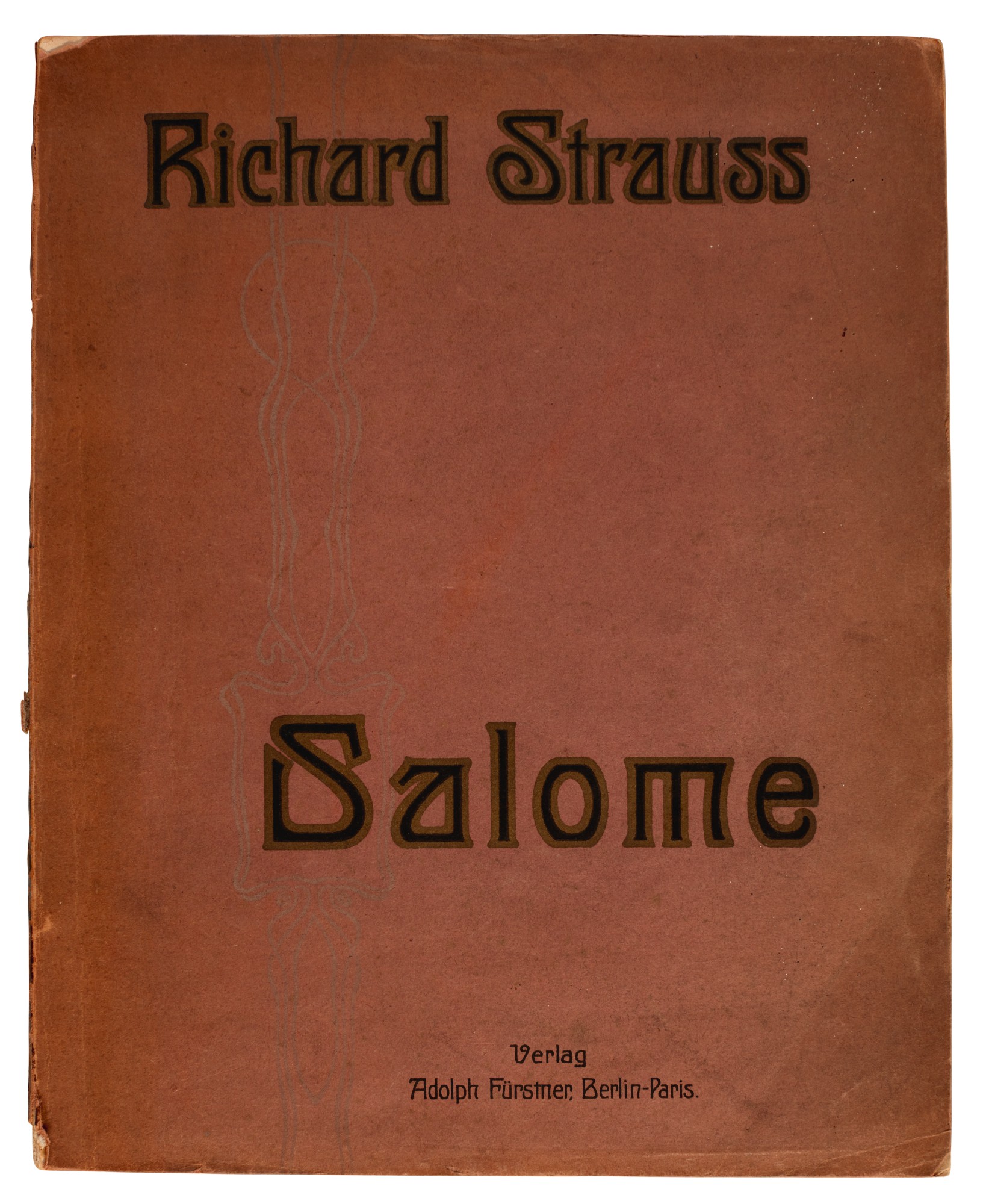 R. Strauss. Collection of bound editions of full scores and vocal ...