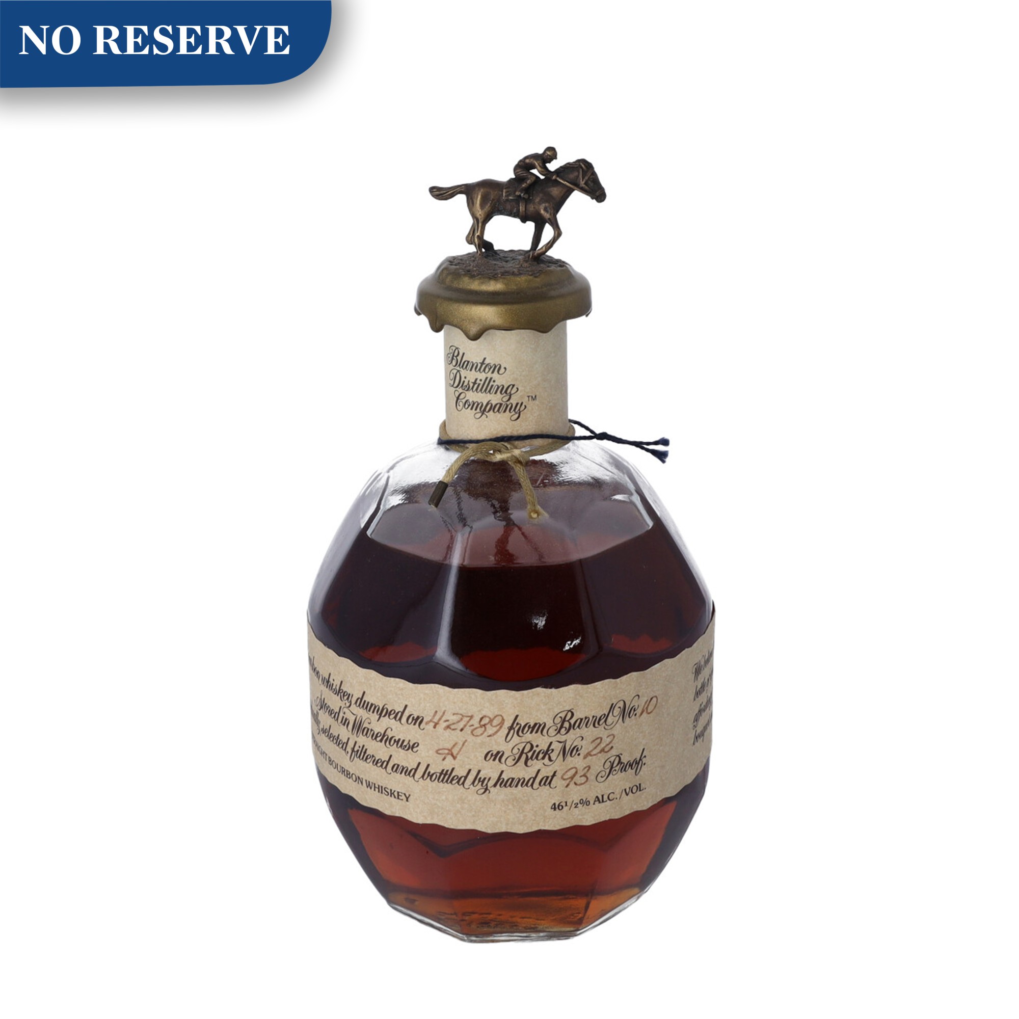 Blanton's Single Barrel 93 proof NV (1 BT75) | Rare Bourbon + Rye | The ...