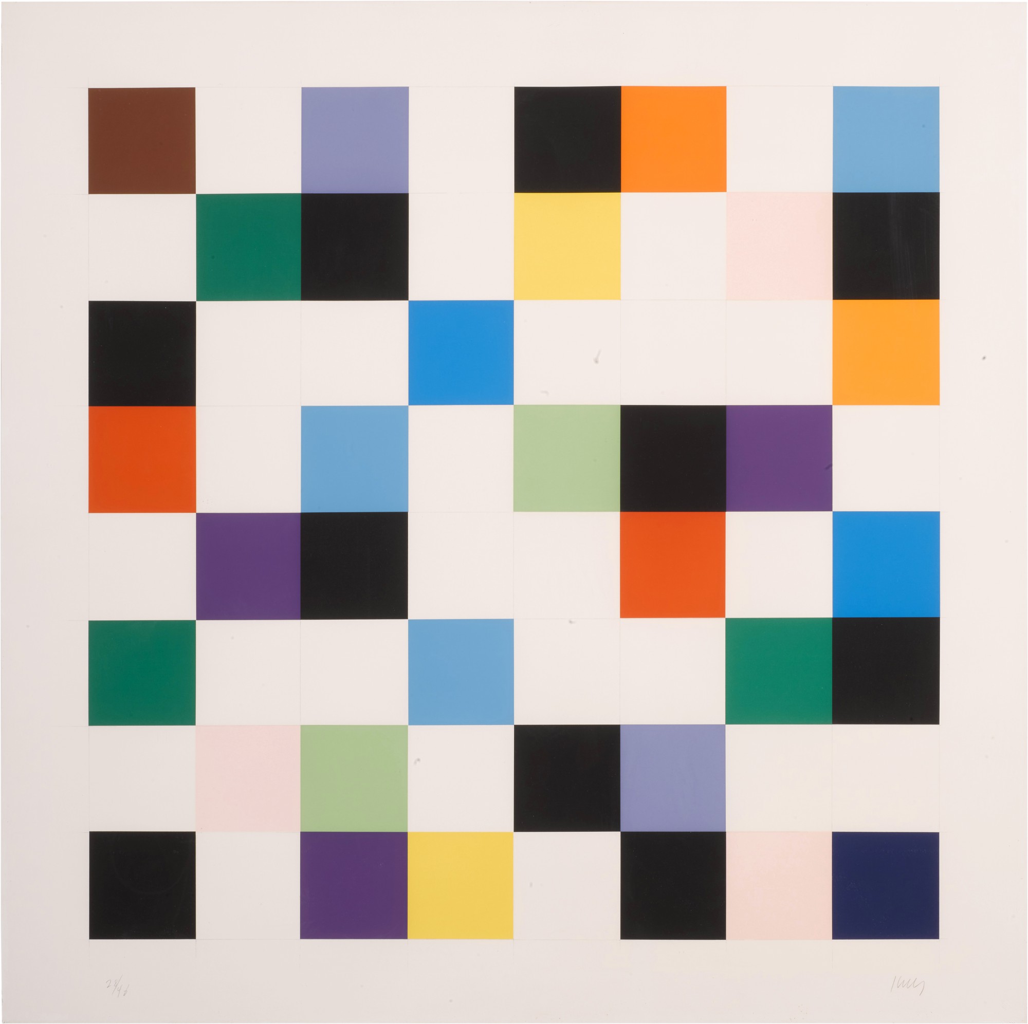 Colors on a Grid (Axsom 140) | Prints & Multiples | 2021 | Sotheby's