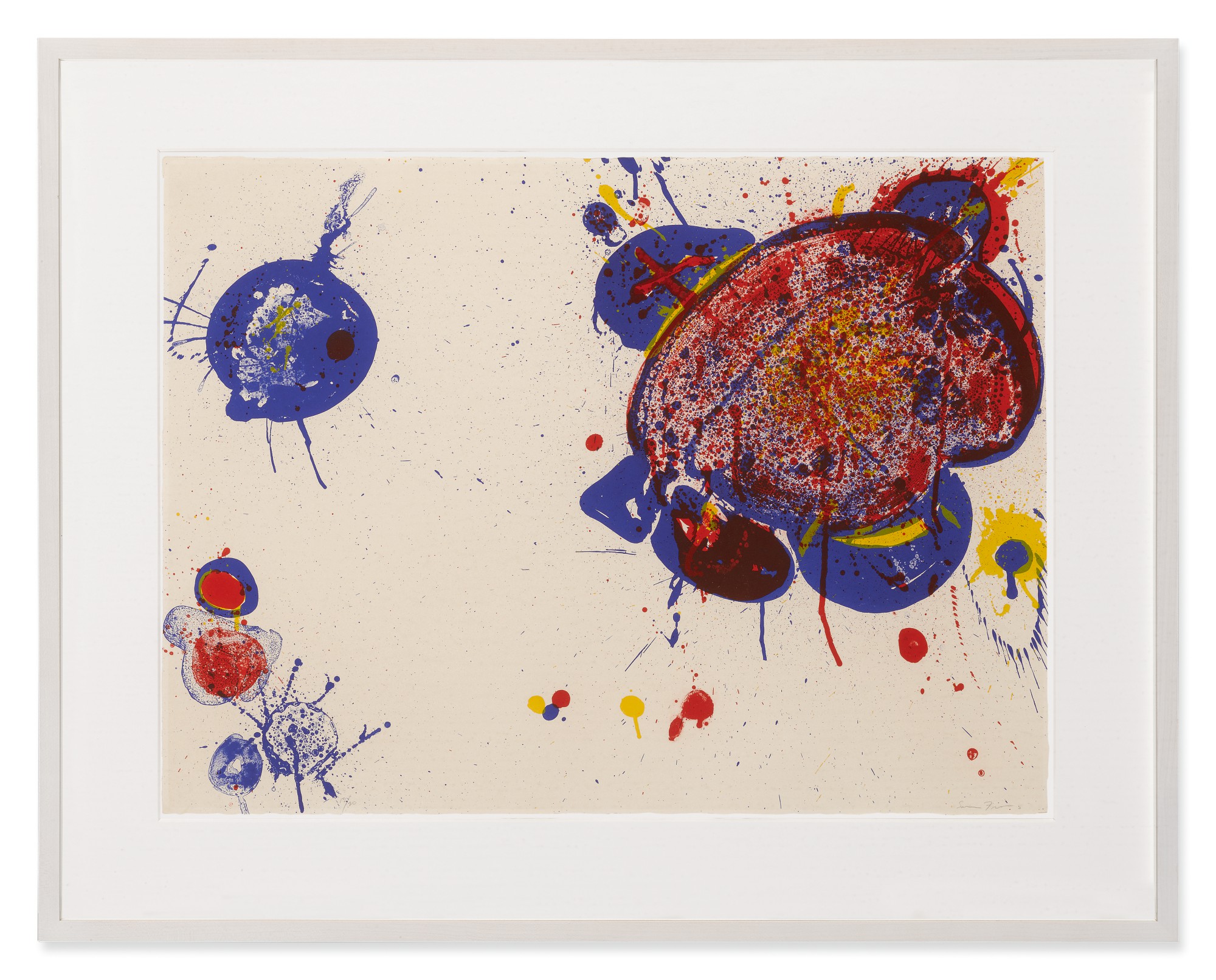 SAM FRANCIS | ANOTHER DISAPPEARANCE (L. L26) | Contemporary Prints ...